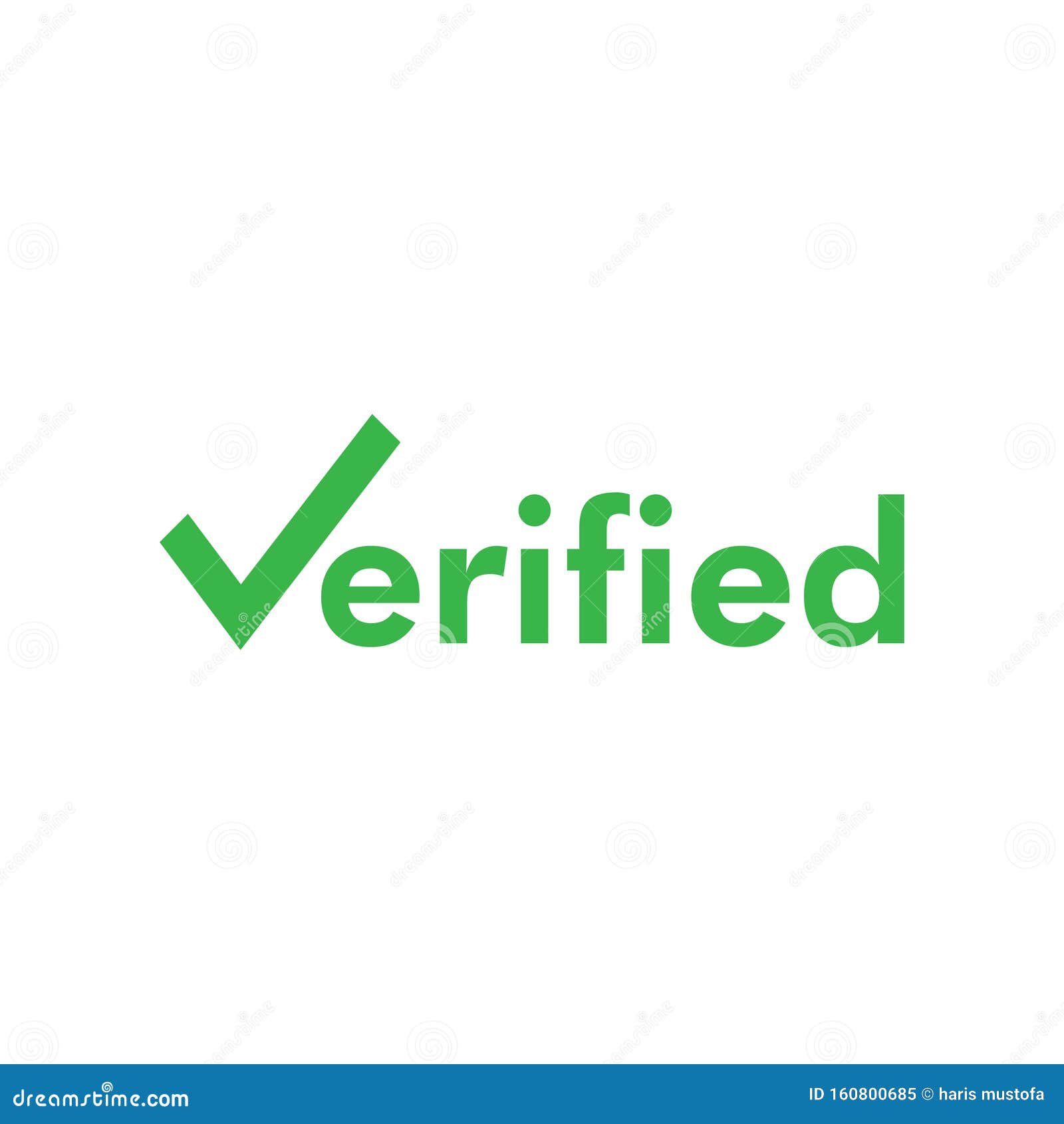Verified Icon Graphic Design Template Vector Isolated Stock Vector ...