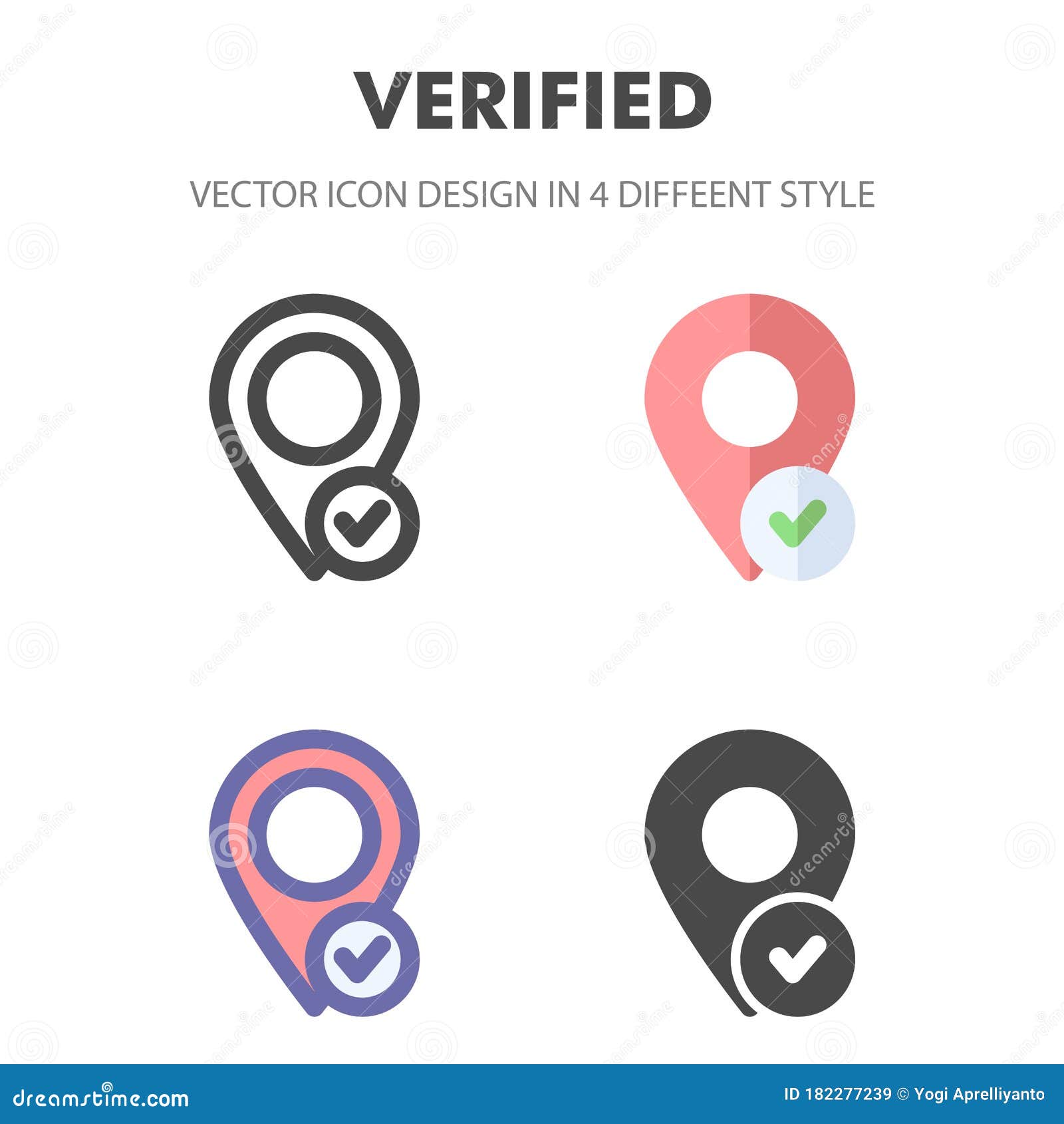 Verified Icon. for Your Web Site Design, Logo, App, UI. Vector Graphics ...