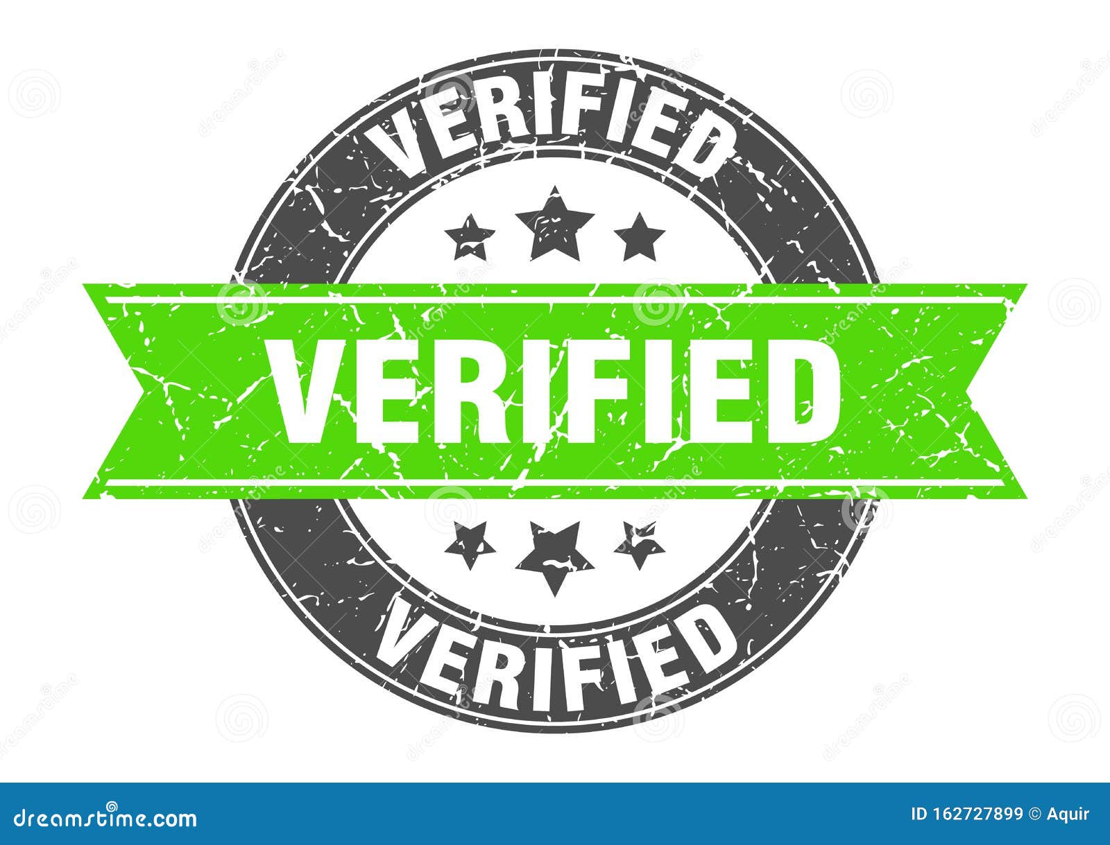 Verified stamp stock vector. Illustration of banner - 162727899