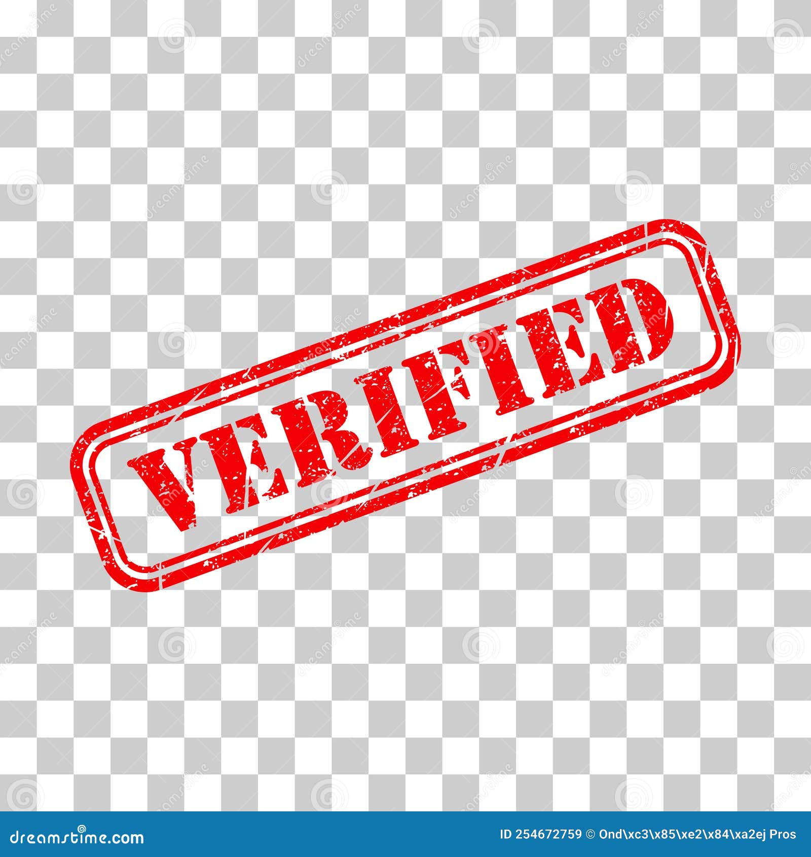 Verified Stamp Symbol, Label Sticker Sign Button, Text Banner Vector ...