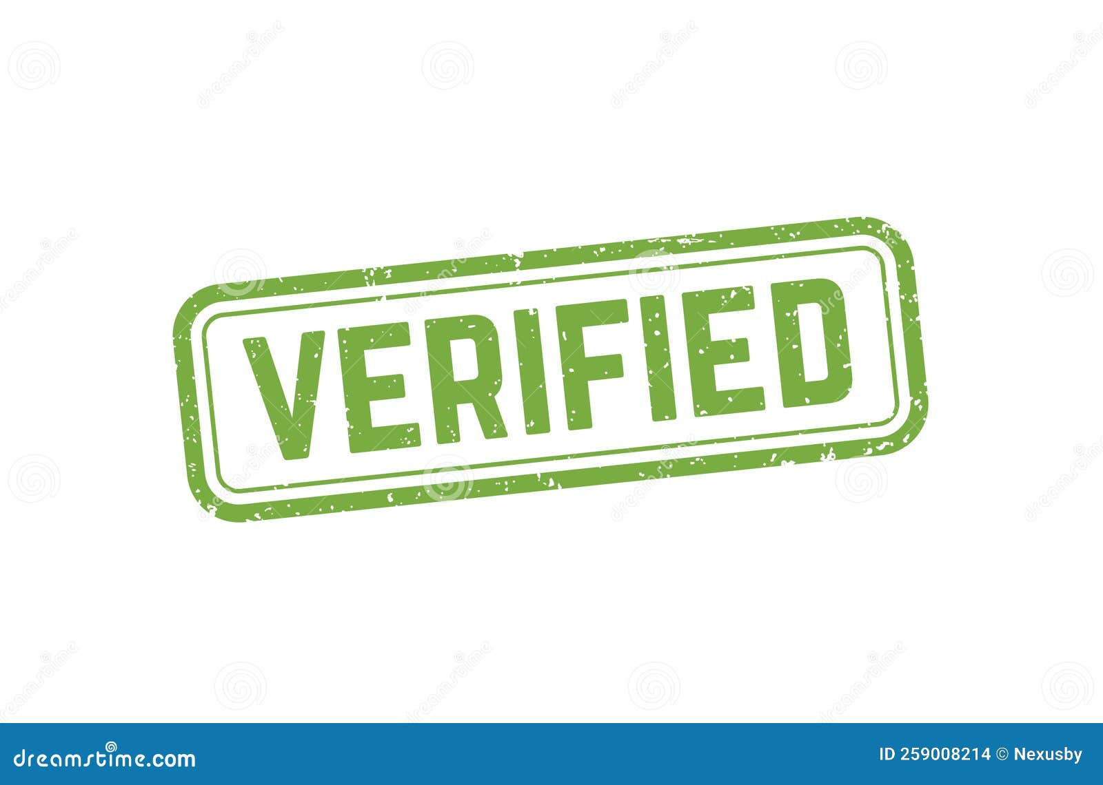 Verified Stamp, Vector Seal Design Stock Vector - Illustration of ...