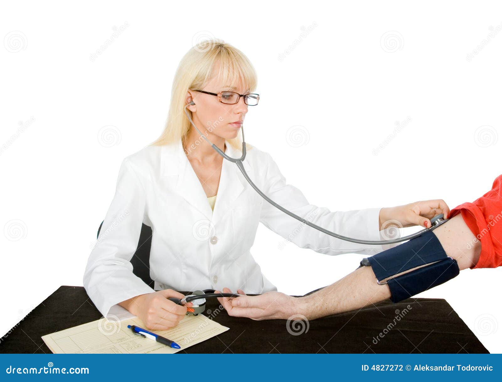 Verify blood-pressure stock photo. Image of medical, doctor - 4827272