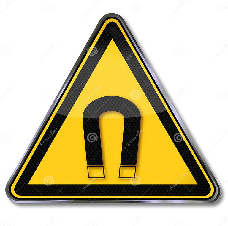 Danger Magnets and Magnetism Stock Vector - Illustration of hazard ...