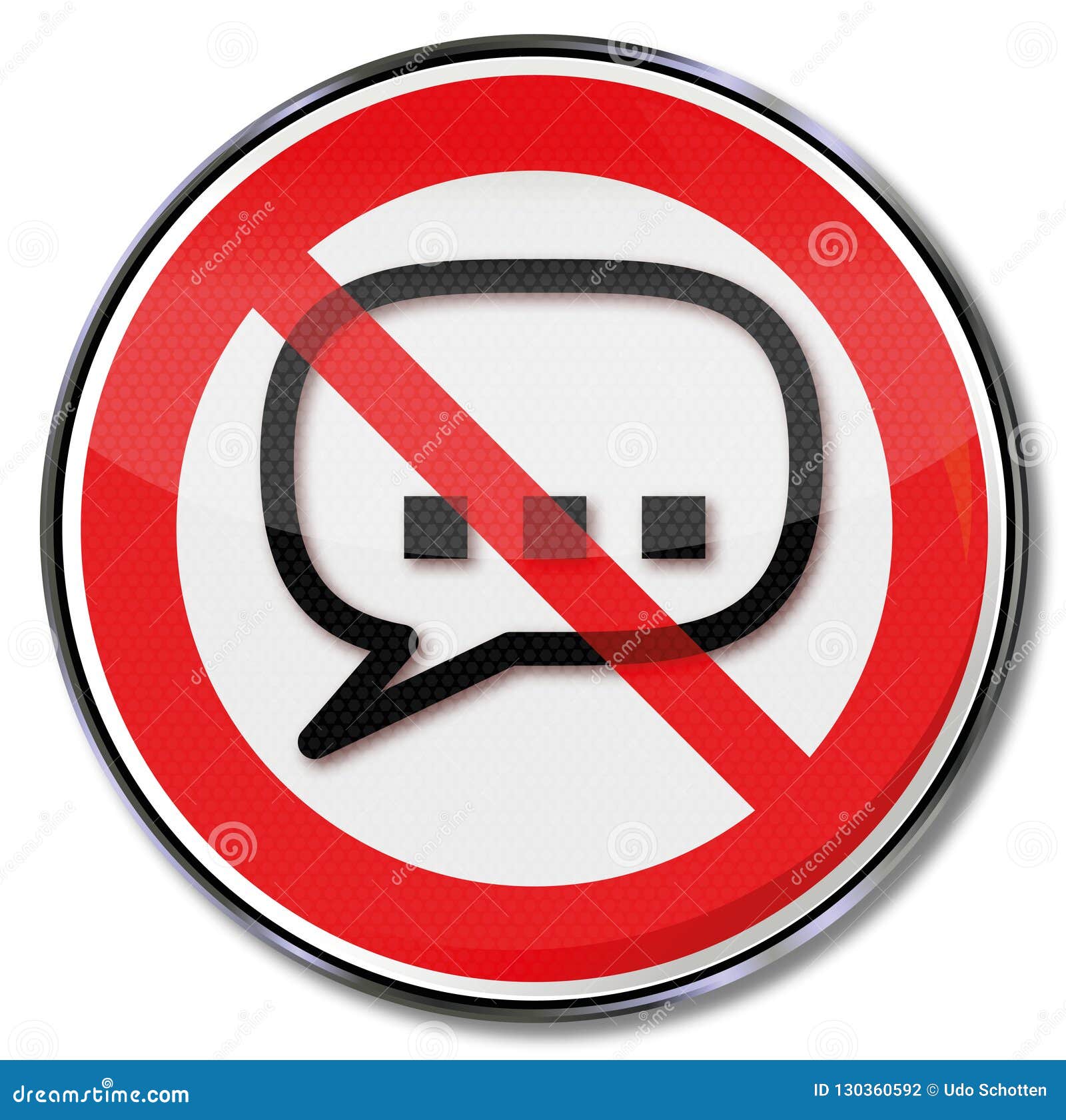 Ban, Prohibition Of Freedom Of Speech. Caption BAN On The Background Of ...