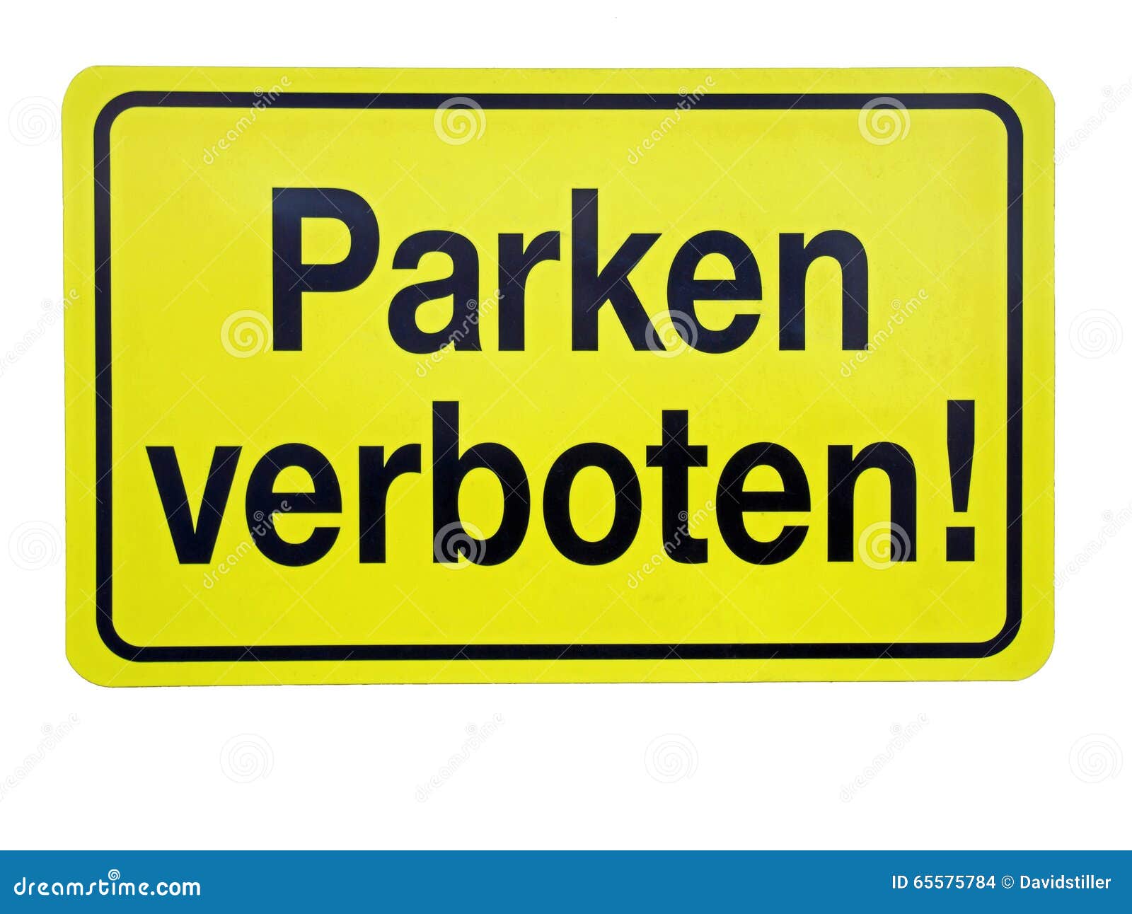 Verkehrszeichen, Parkverbot, Lokalisiert Stockfoto - Bild von zone ...