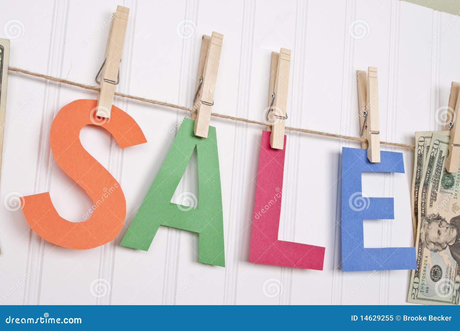 VERKOOP stock afbeelding. Image of verkoop, trillend - 14629255