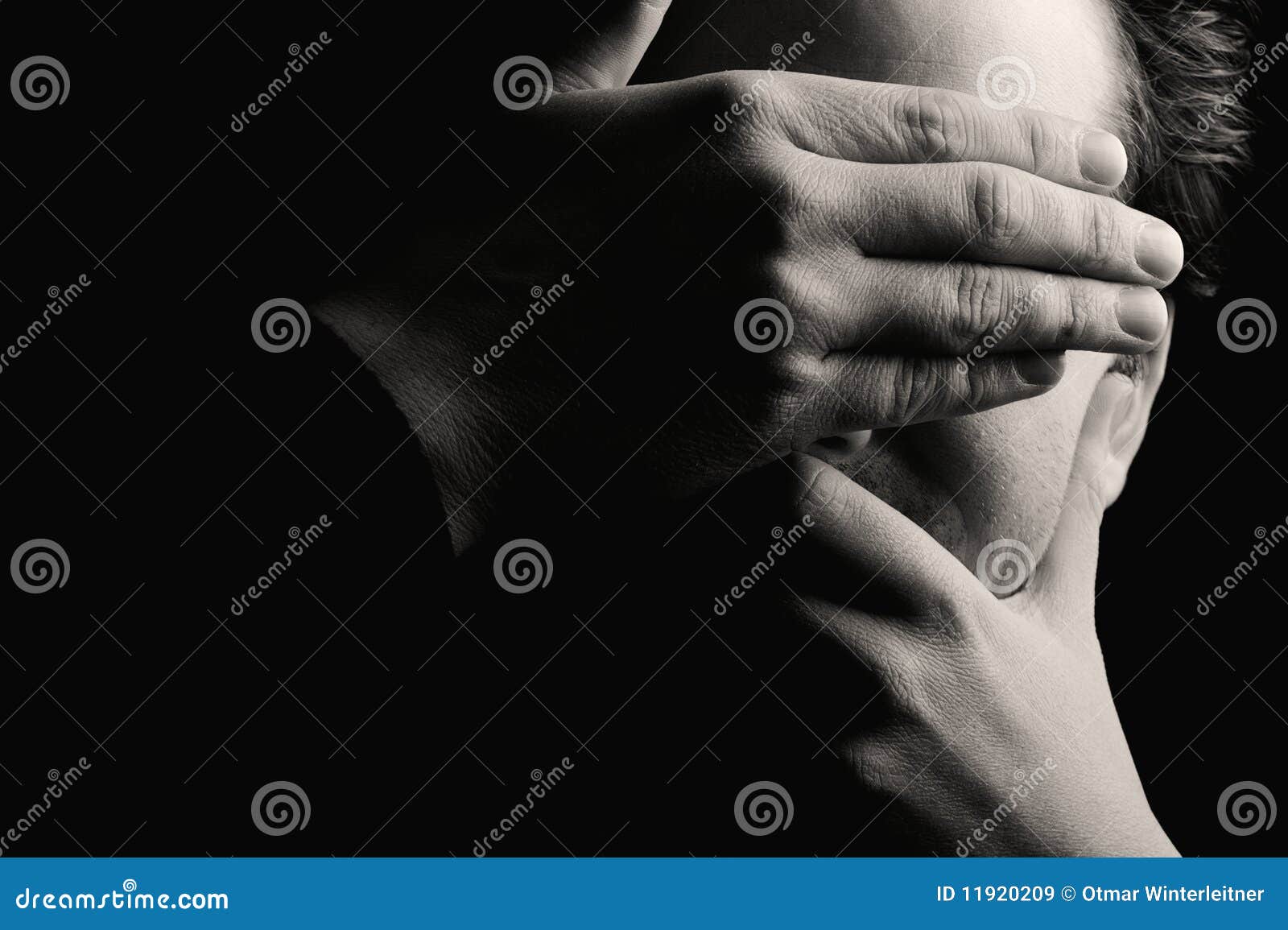 Vermijden stock afbeelding. Image of mond, impliceer - 11920209