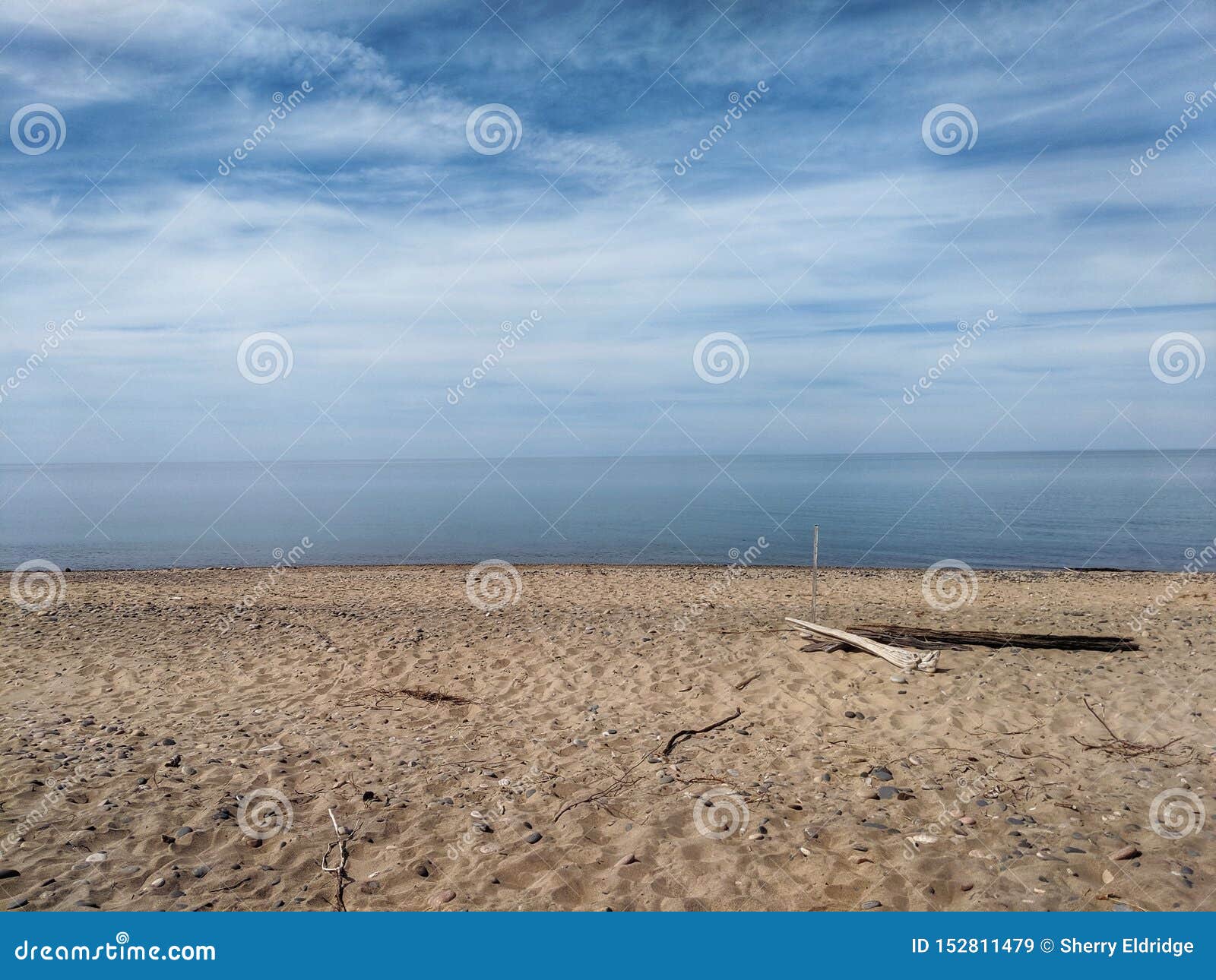 Vermillion Pt Beach Lake Superior Michigan Stock Image - Image of ...