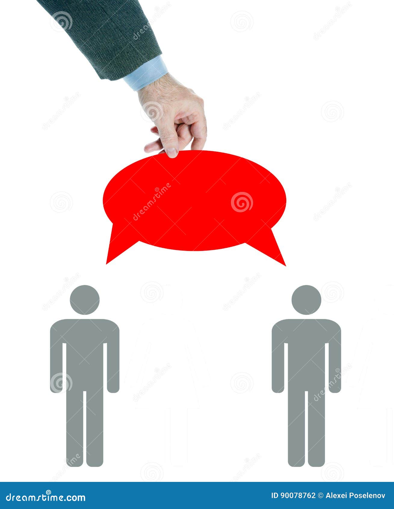 Vermittlung in Den Gesprächen Zwischen Leuten Stockfoto - Bild von hand ...