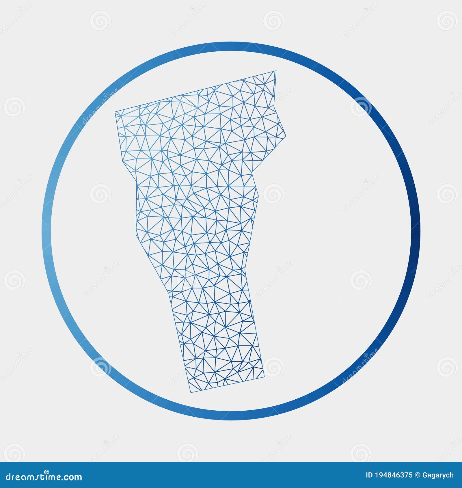 Vermont icon. stock vector. Illustration of graphic - 194846375