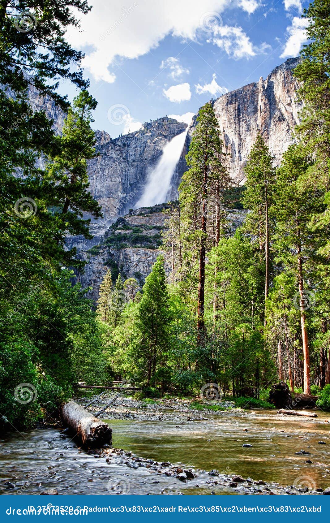 Vernal Falls stock photo. Image of park, adventure, destination - 27673520
