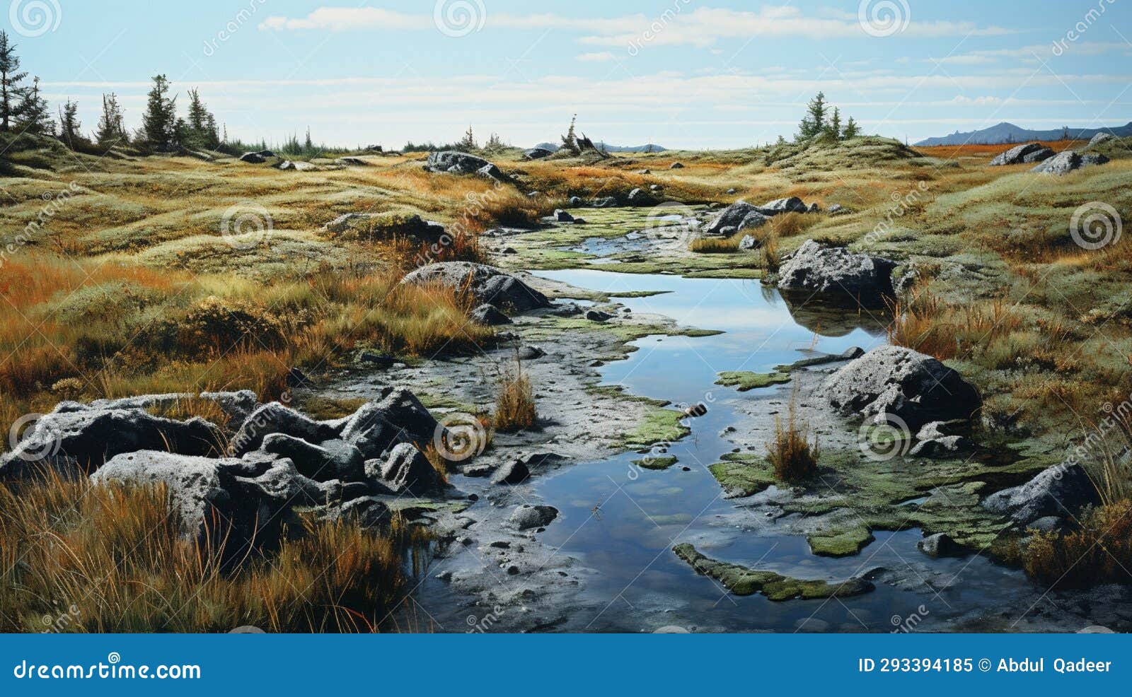 Vernal Pools, Ephemeral in Nature Stock Illustration - Illustration of ...