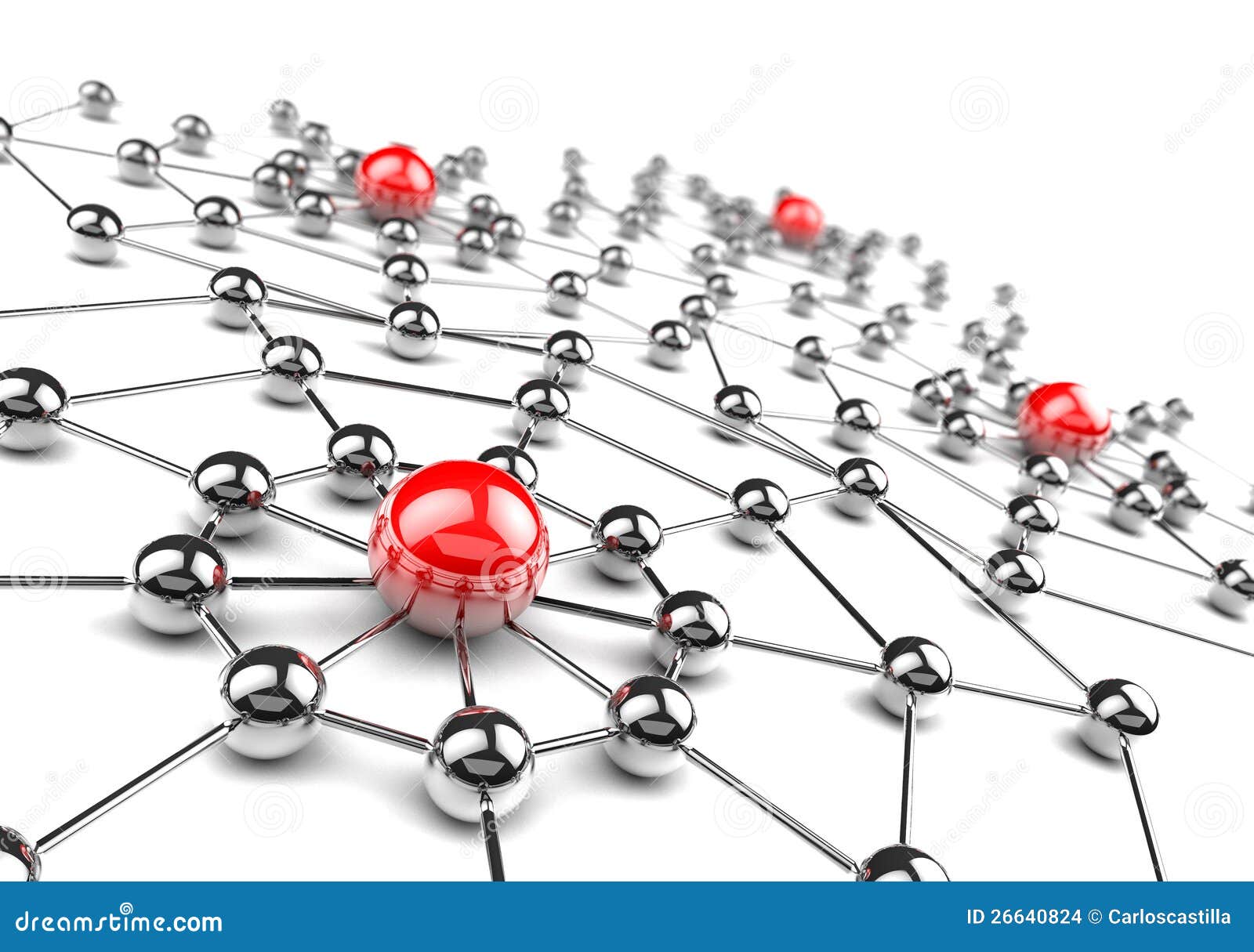 Vernetzung stock abbildung. Illustration von kugel, zukunft - 26640824