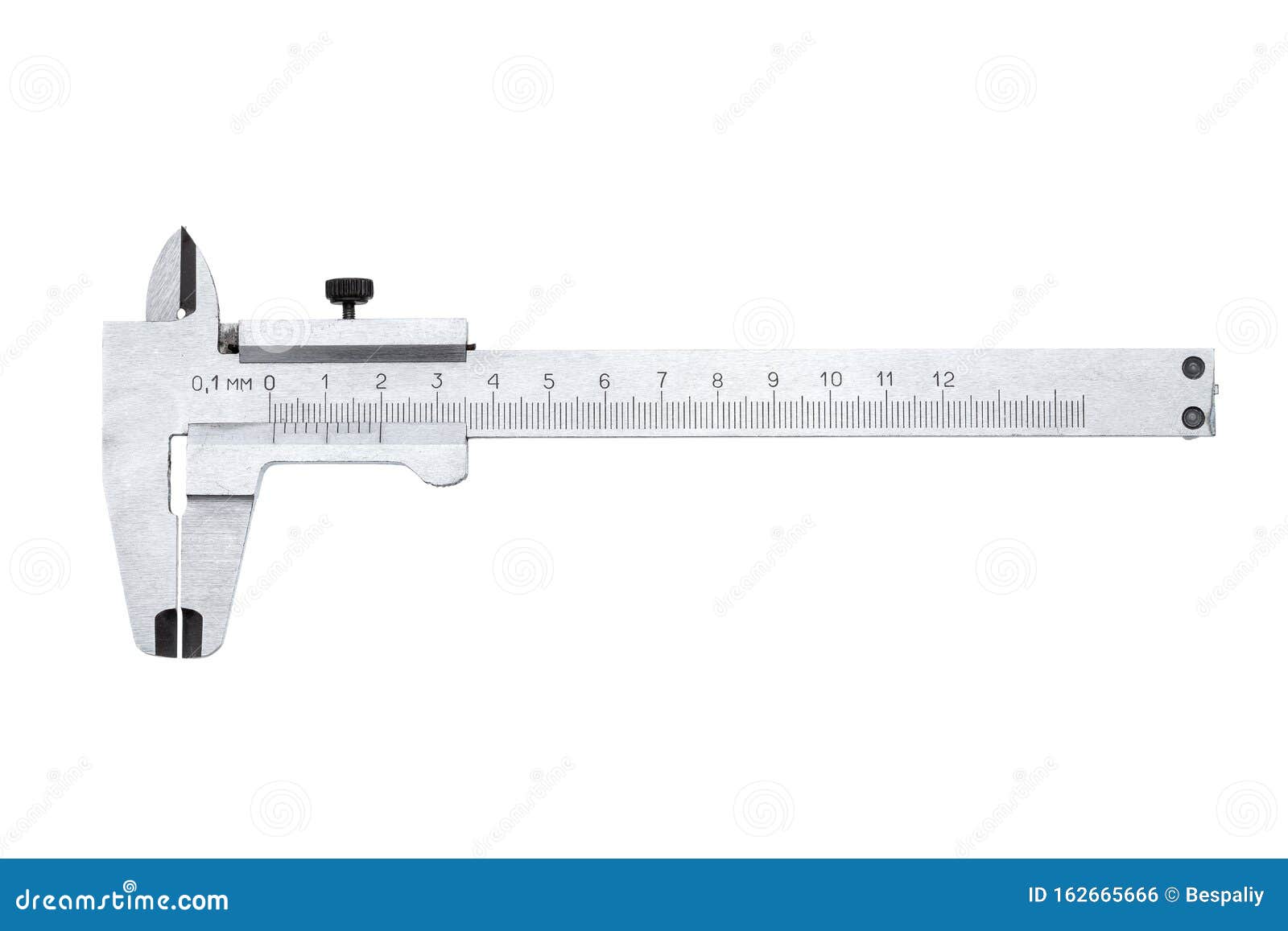 Measuring Inner Diameter, Outer Diameter, Length With A Caliper On A ...