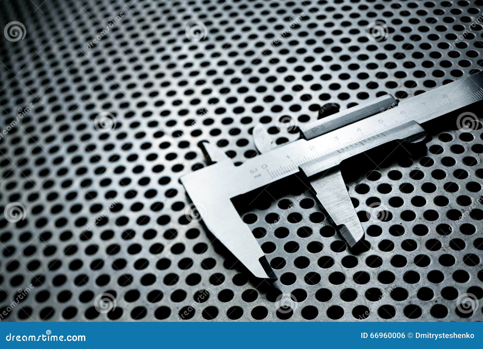 Vernier Caliper with Highlights Stock Photo - Image of measurement ...