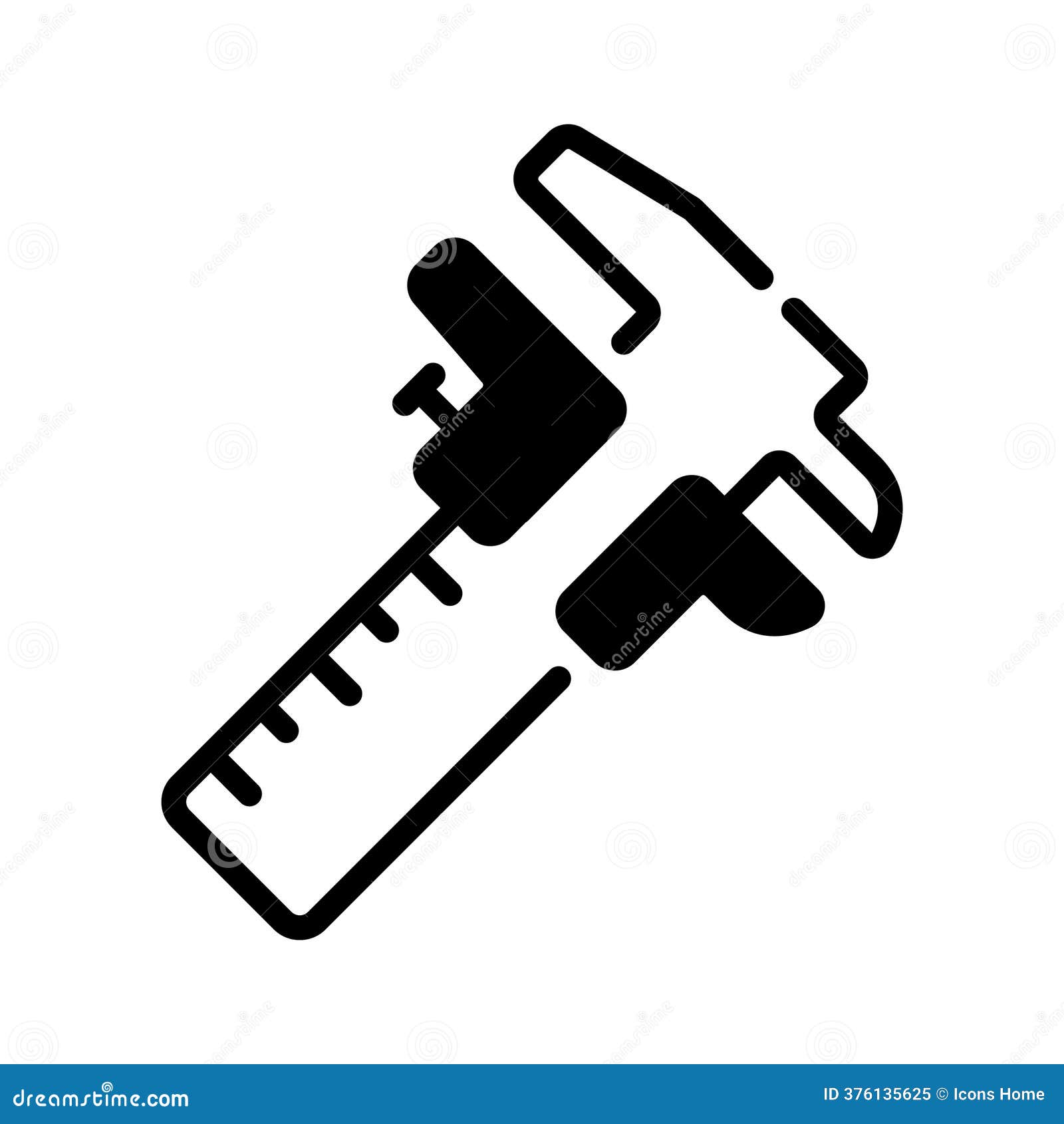Vernier Caliper- Measuring Instrument Cartoon Vector | CartoonDealer ...