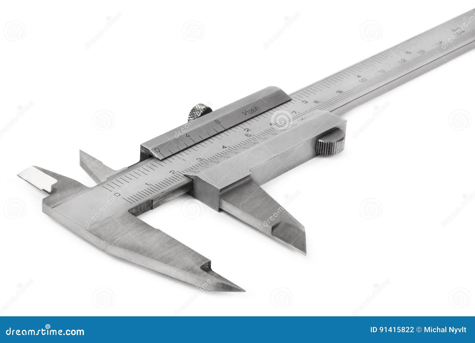 Vernier caliper stock photo. Image of measuring, industry - 91415822