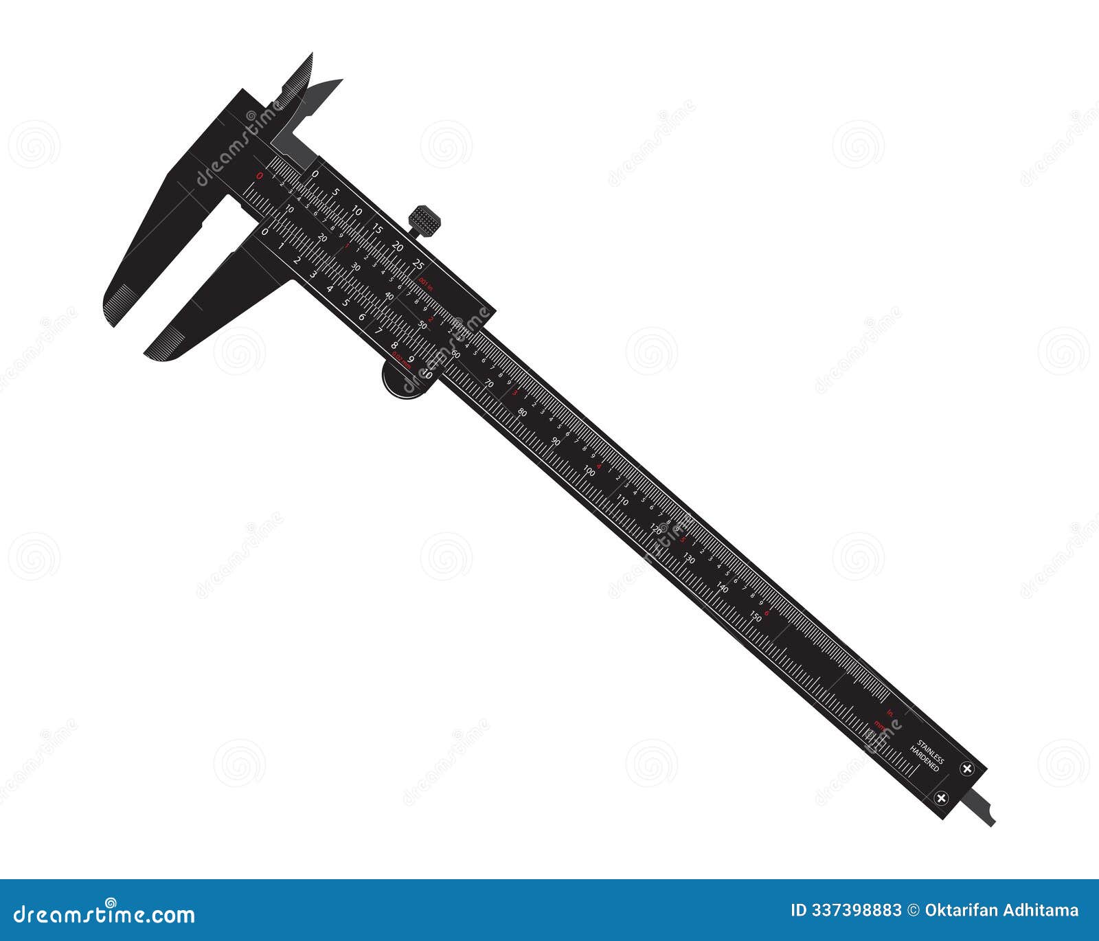 Micrometer, Micrometer Screw Gauge. 3D Rendering Stock Photography ...
