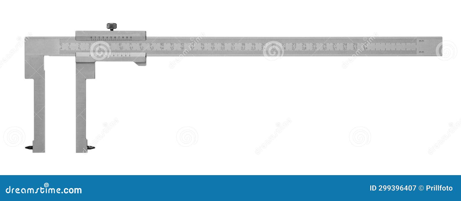 Vernier caliper stock image. Image of callipers, ruler - 299396407