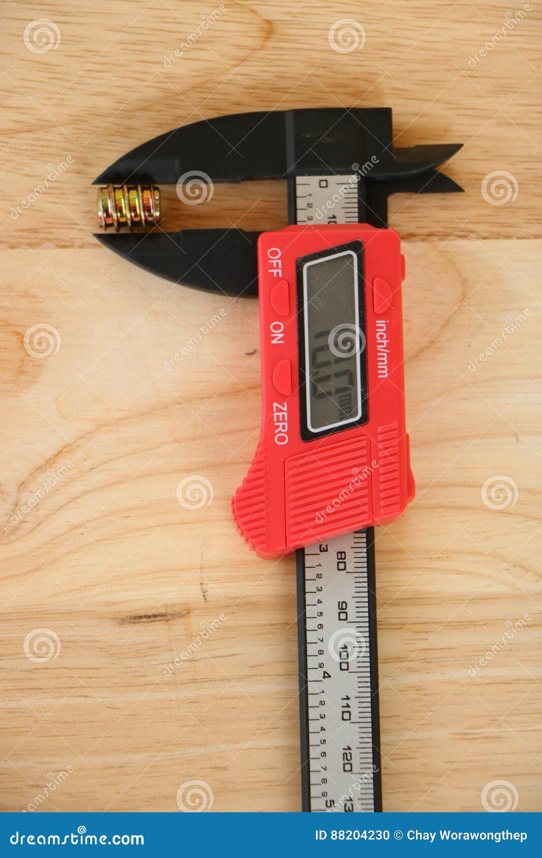 Vernier caliper stock photo. Image of background, measurement - 88204230