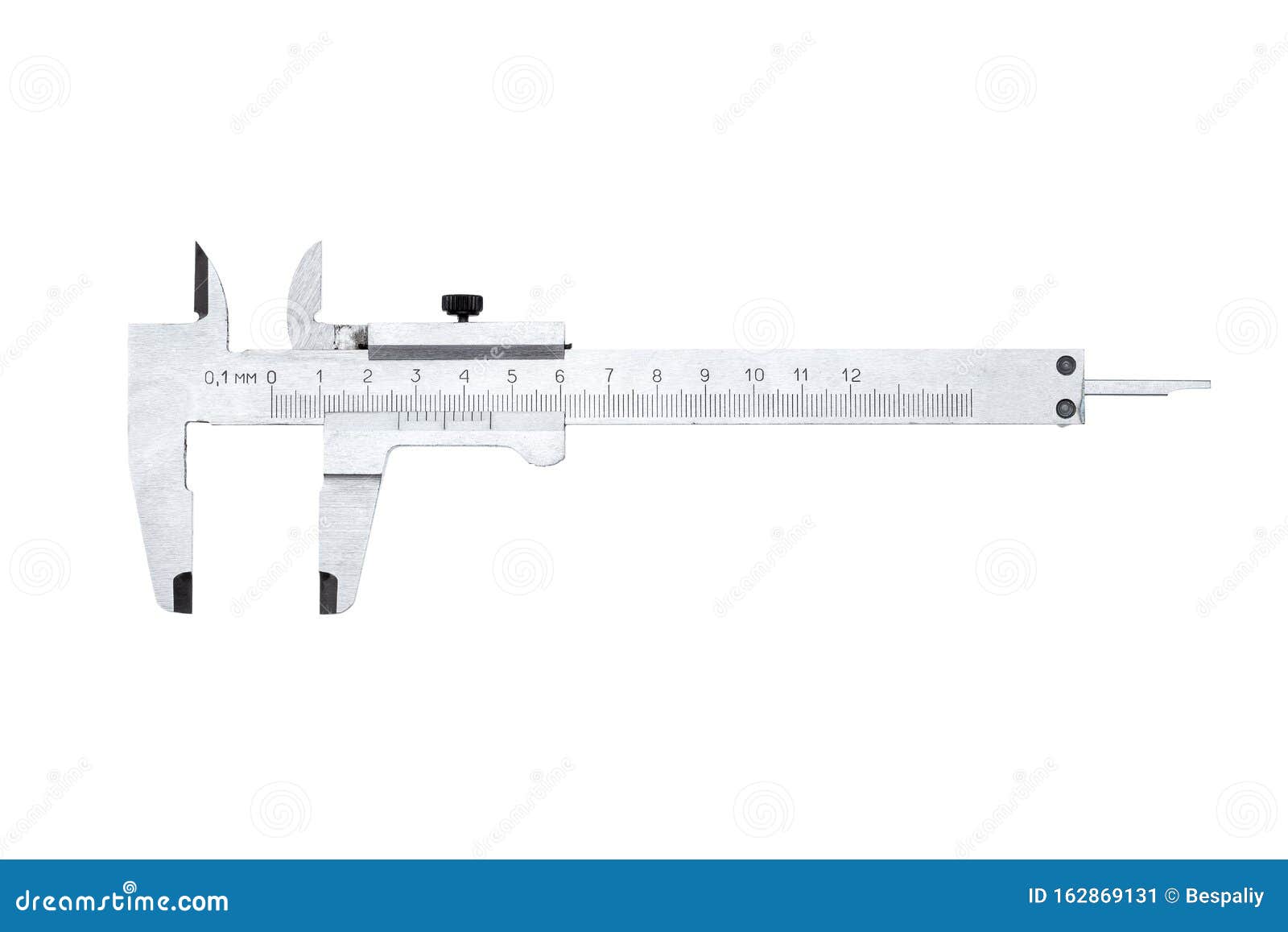 A Vernier Caliper Technical Tool. Stock Image - Image of measurement ...