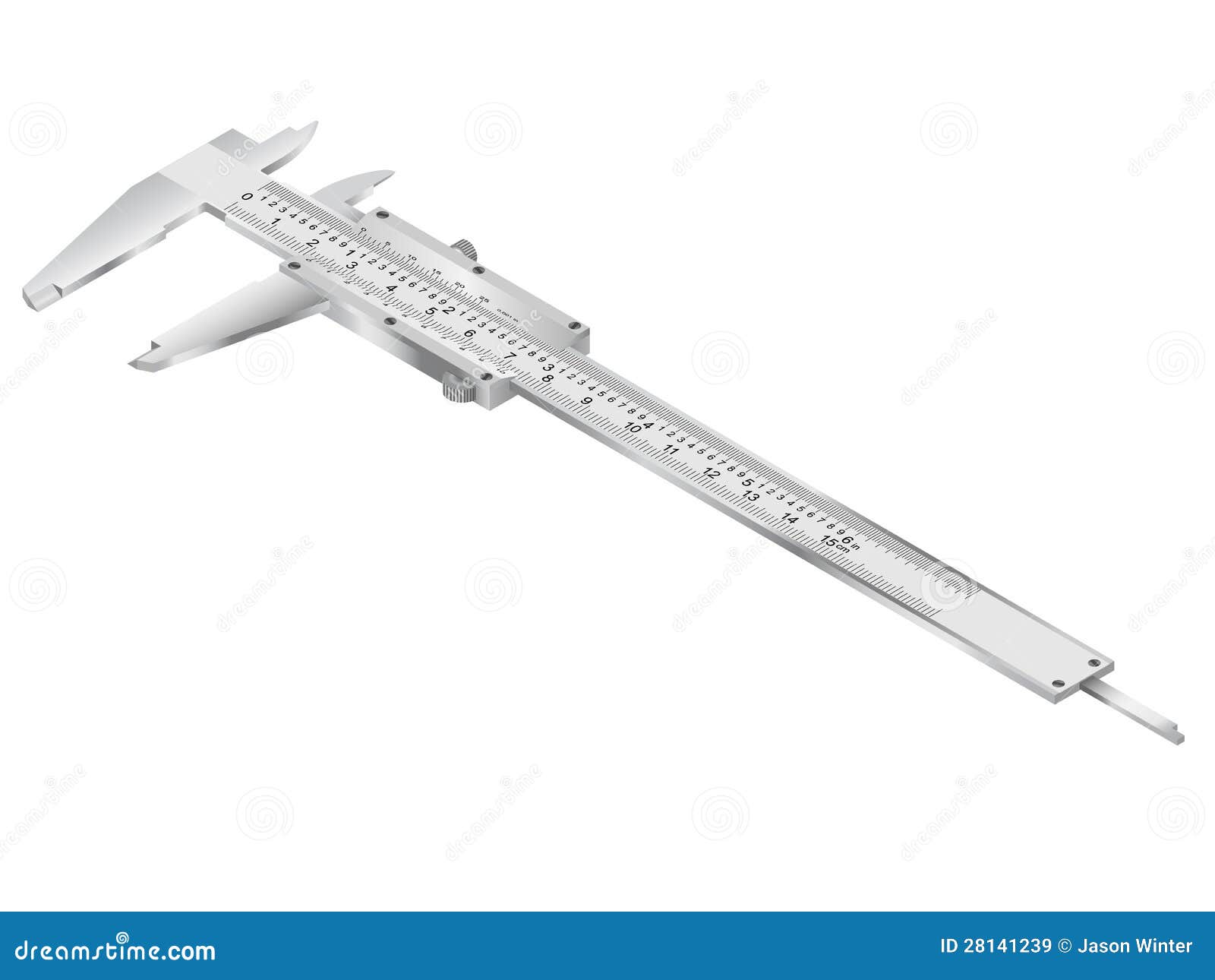 Vernier Caliper Vector stock vector. Illustration of engineer - 28141239
