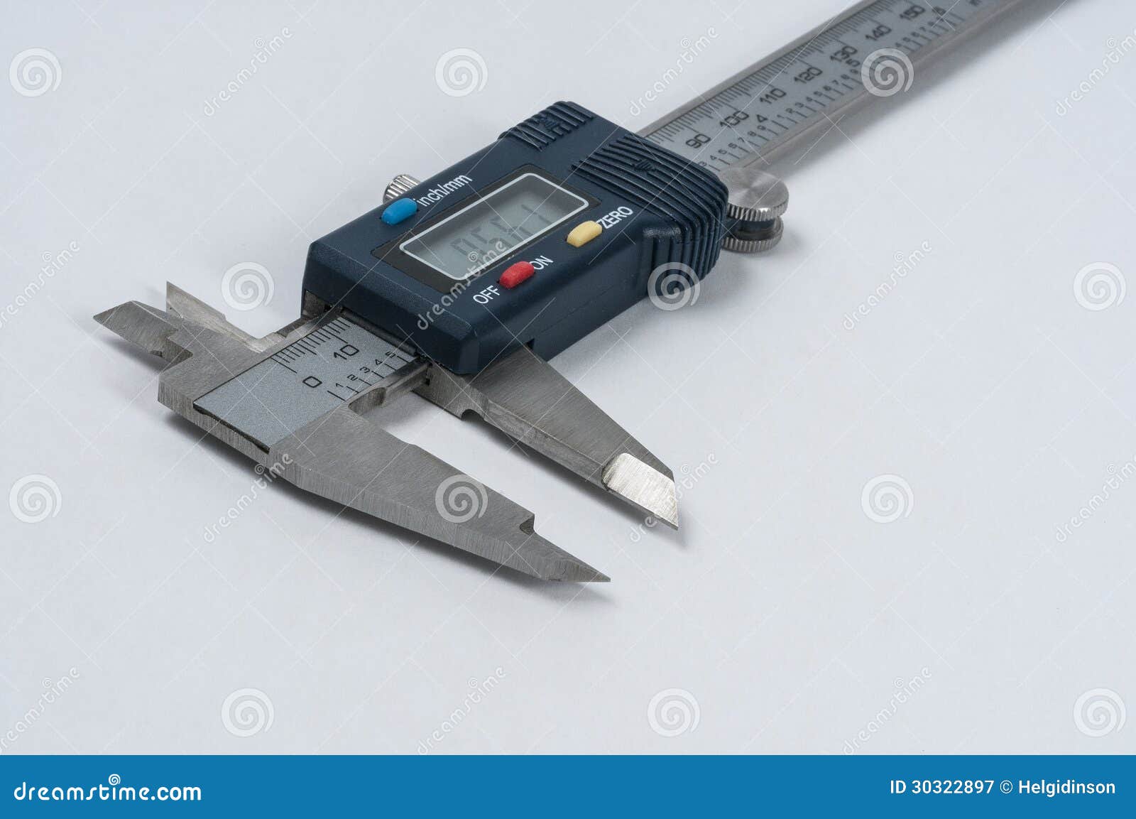 Vernier caliper stock image. Image of background, exact - 30322897