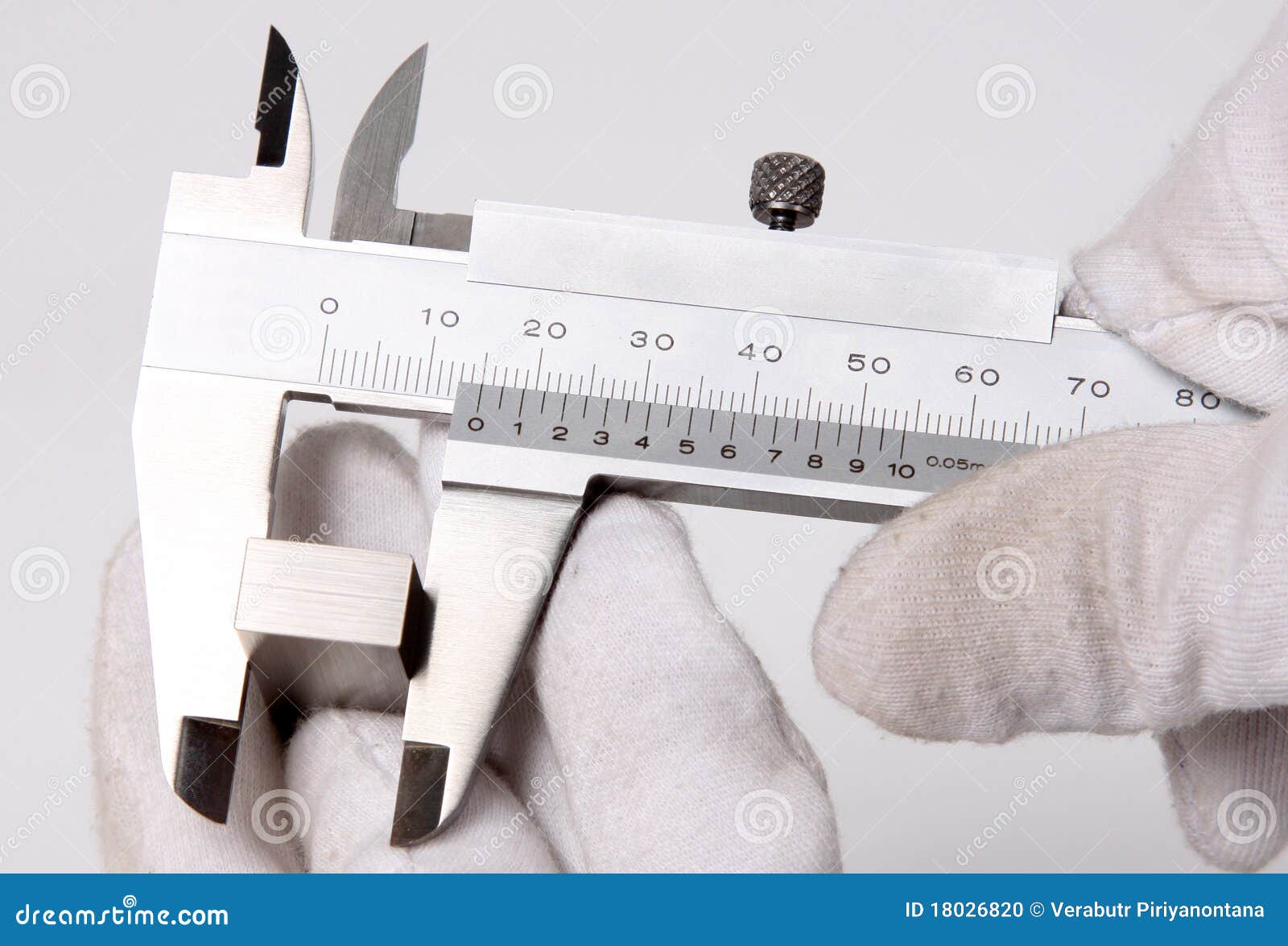 Vernier Calliper stock photo. Image of equipment, instrument - 18026820
