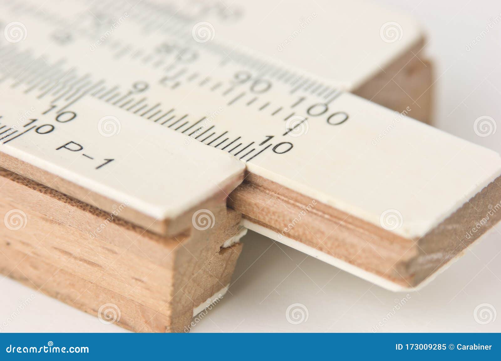 Vernier Scale Logarithmic Ruler Stock Image - Image of vernier, ruler ...