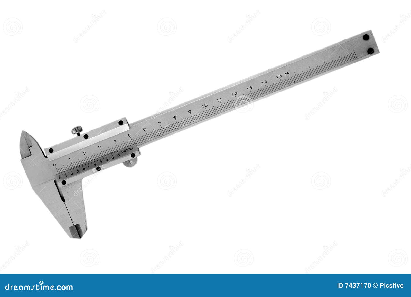 Vernier tool new stock photo. Image of measure, measuring - 7437170