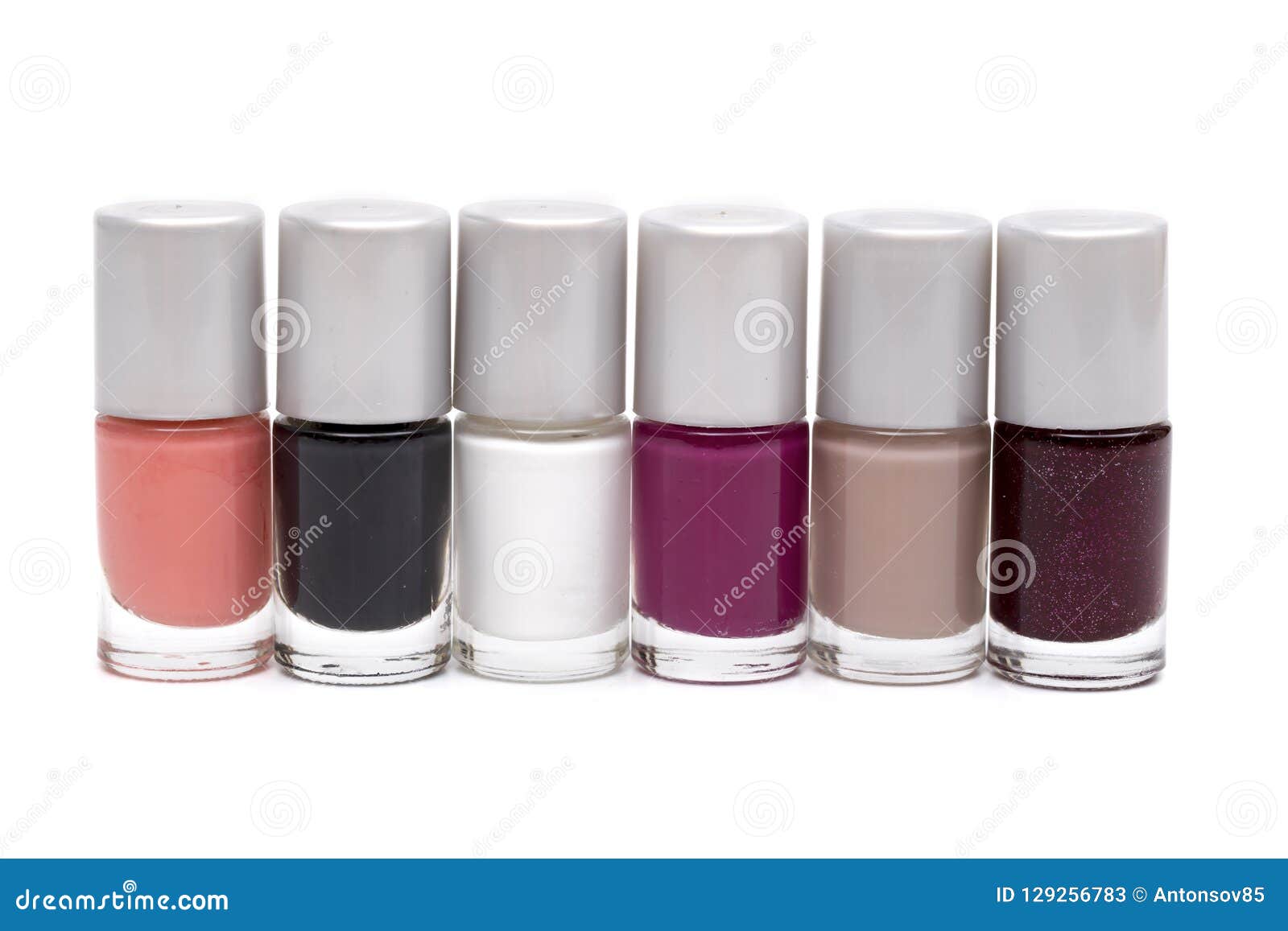 Verniz Para As Unhas No Fundo Branco Imagem de Stock - Imagem de ...
