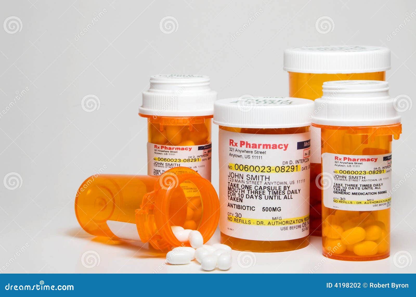 Verordnung-Medikation stockfoto. Bild von schrank, überdosis - 4198202