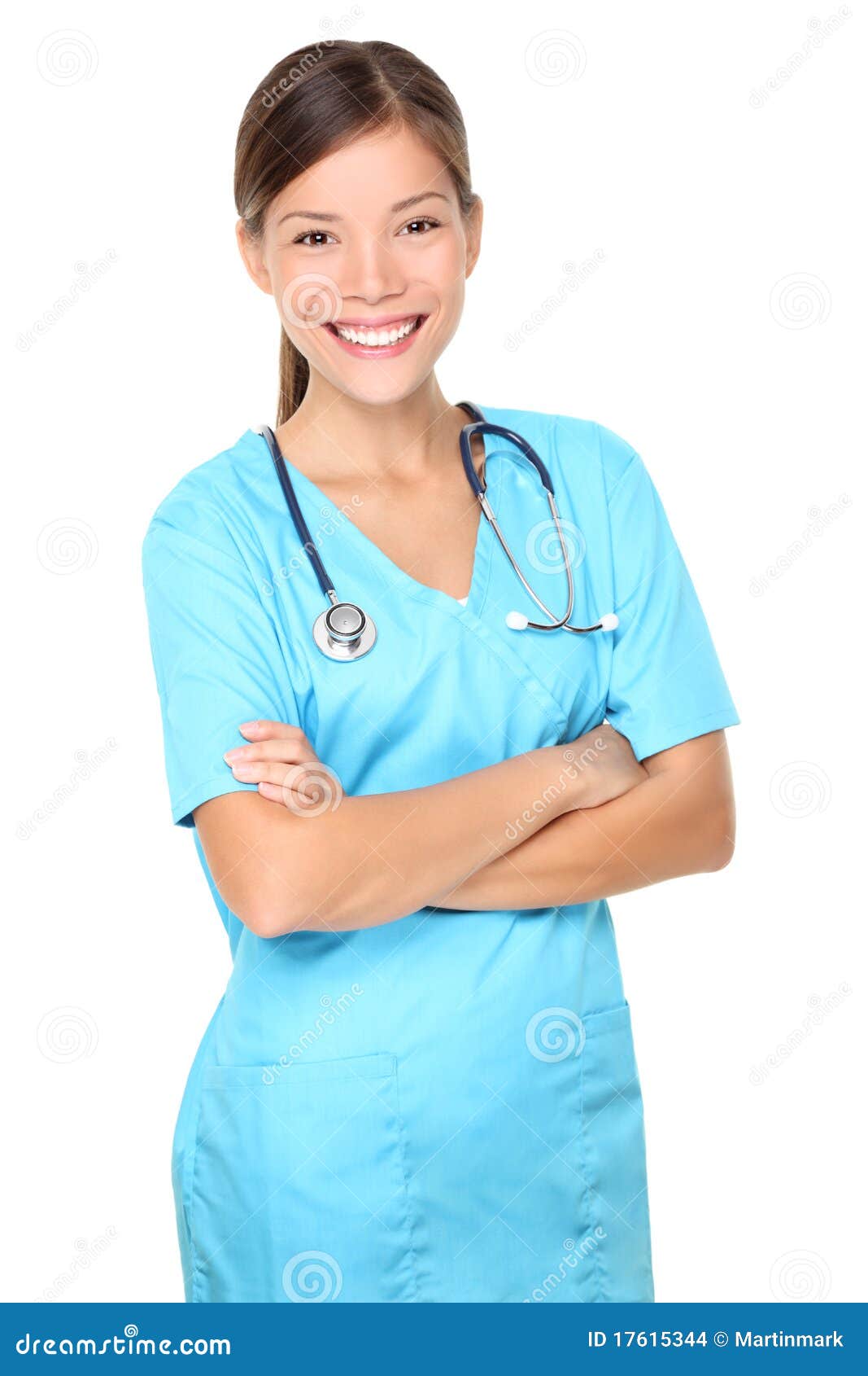 Verpleegster stock foto. Image of leuk, mooi, werknemer - 17615344