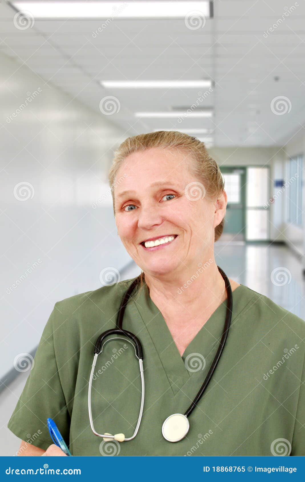 Verpleegster stock afbeelding. Image of verpleegster - 18868765