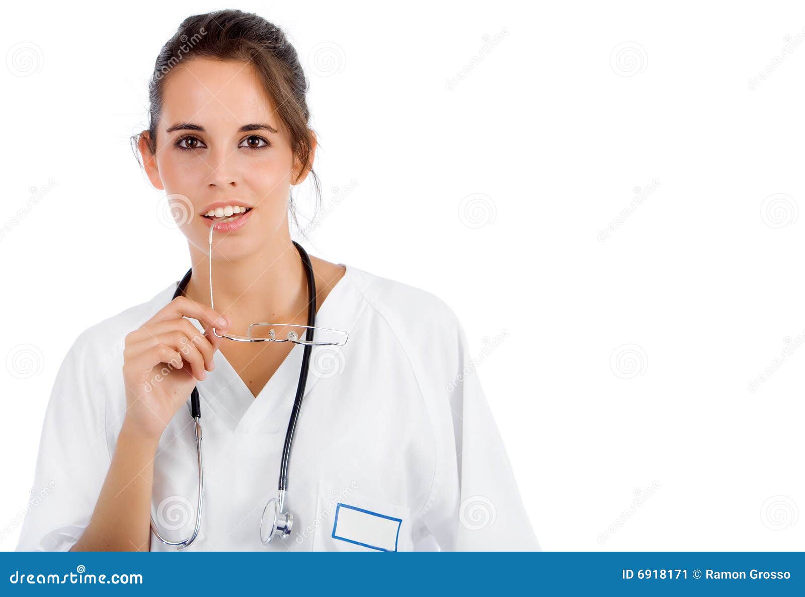 Verpleegster stock afbeelding. Image of baan, medewerker - 6918171