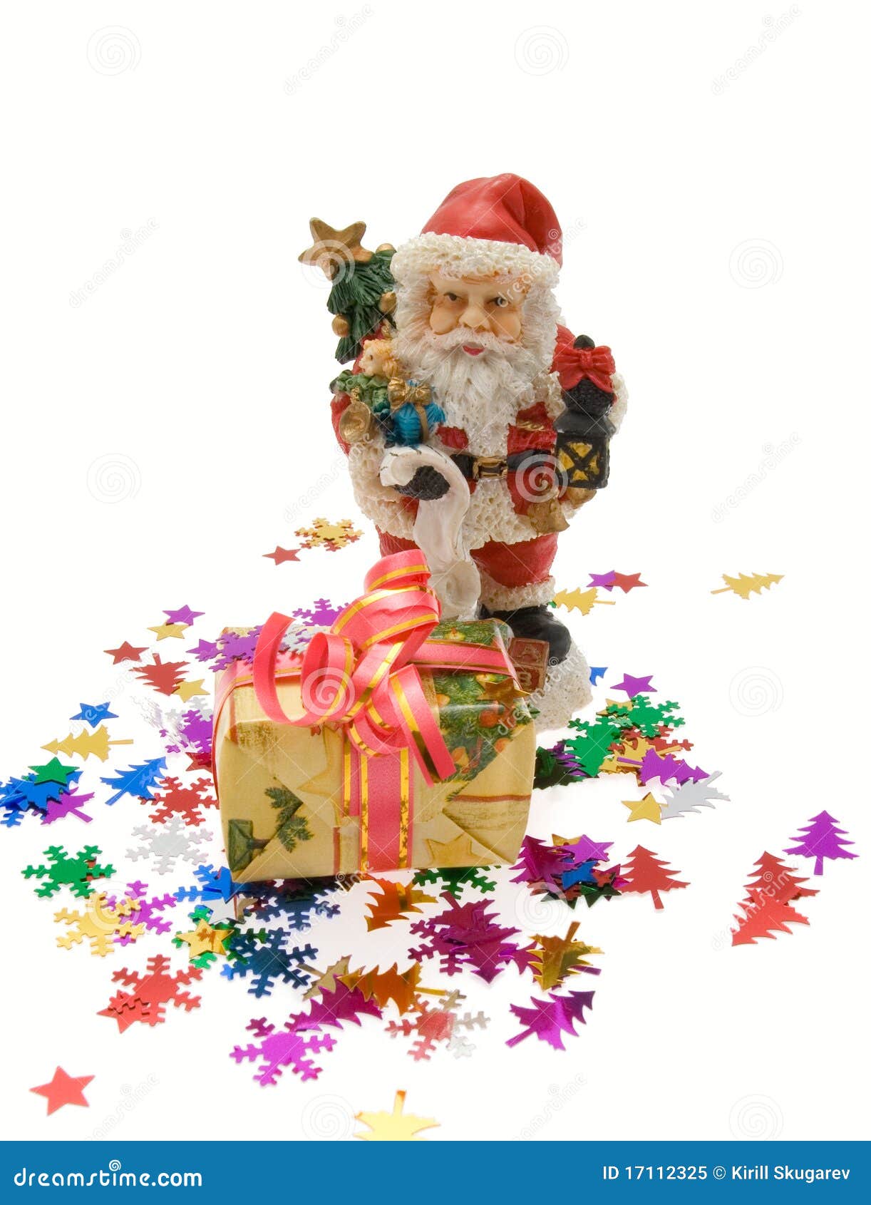 Verrassing stock afbeelding. Image of doos, claus, heden - 17112325