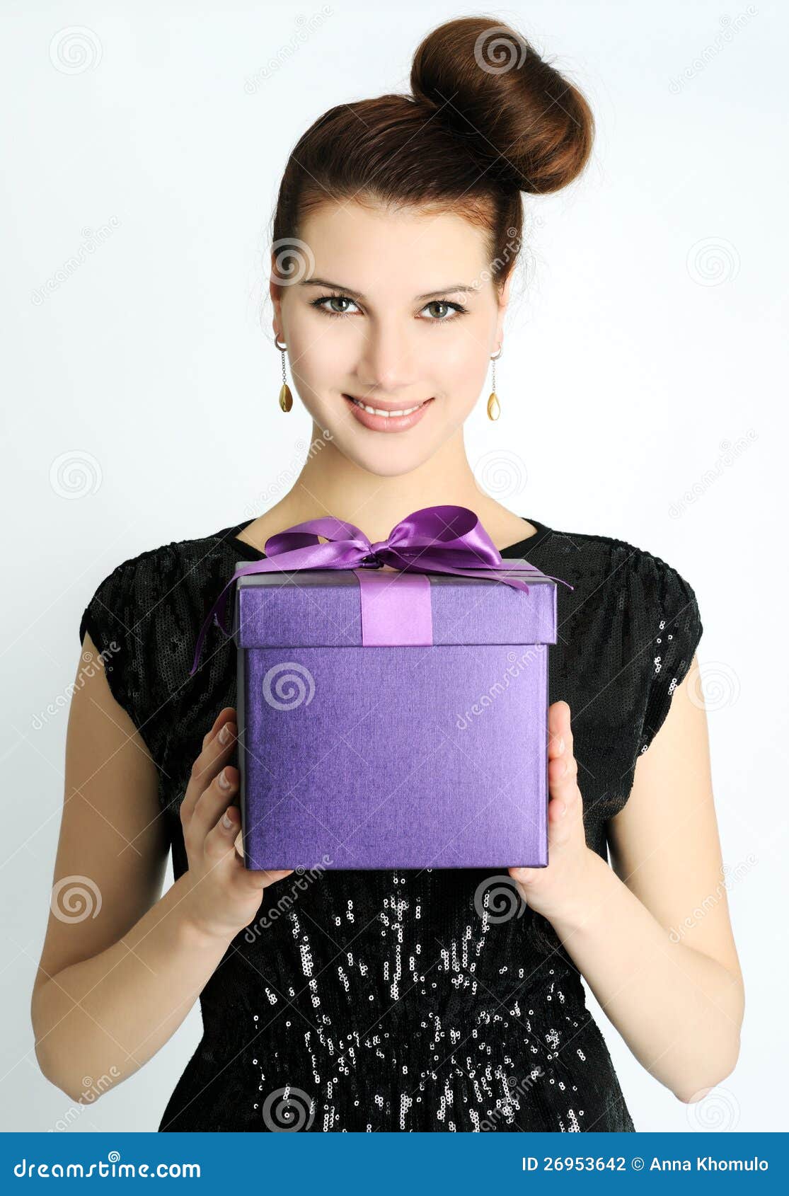 Verrassing stock foto. Image of meisje, verticaal, verjaardag - 26953642