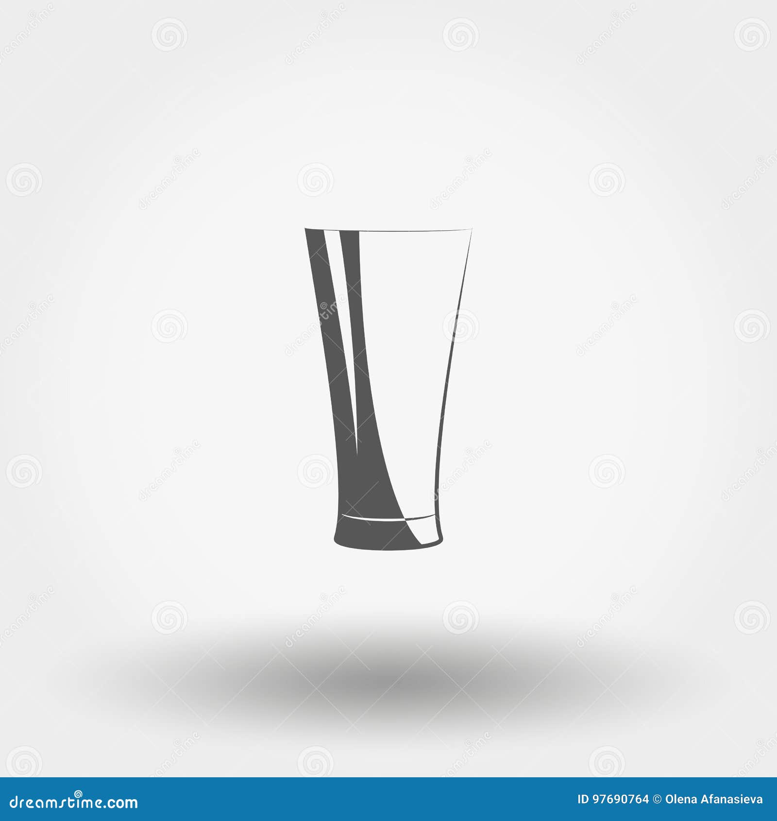Verre Classique Graphisme De Vecteur Illustration Stock - Illustration ...