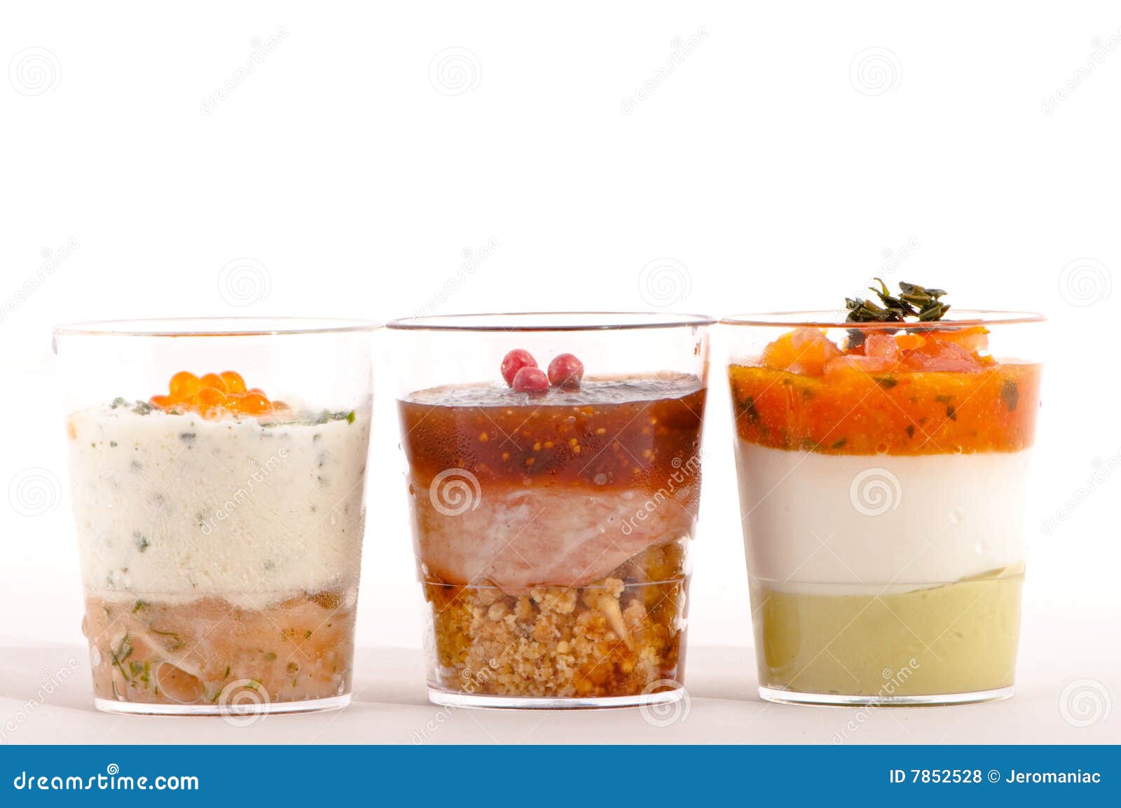 Verrine photo stock. Image du nutrition, mangez, lumière - 7852528