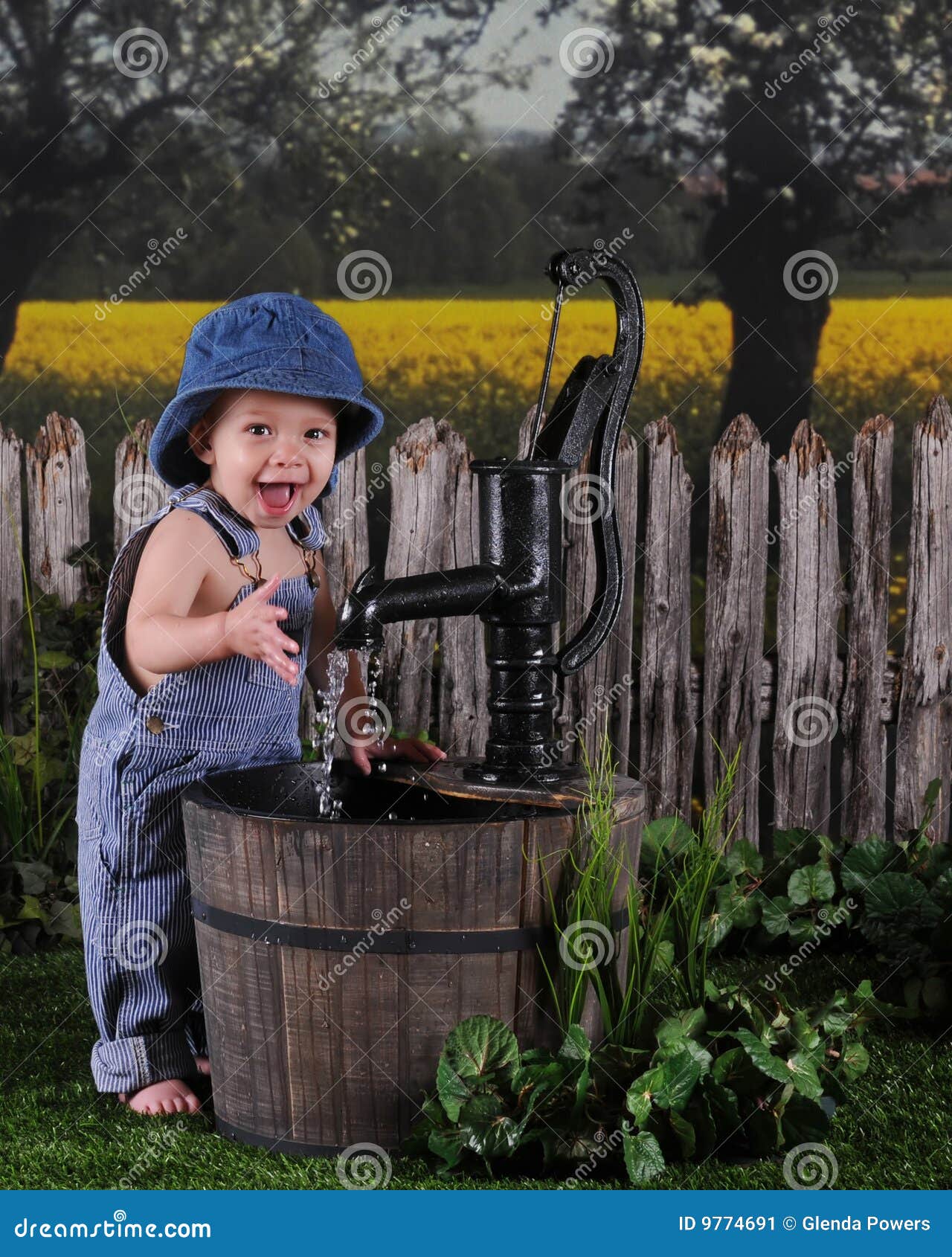 Verrukt met de Pomp stock afbeelding. Image of pomp, kind - 9774691