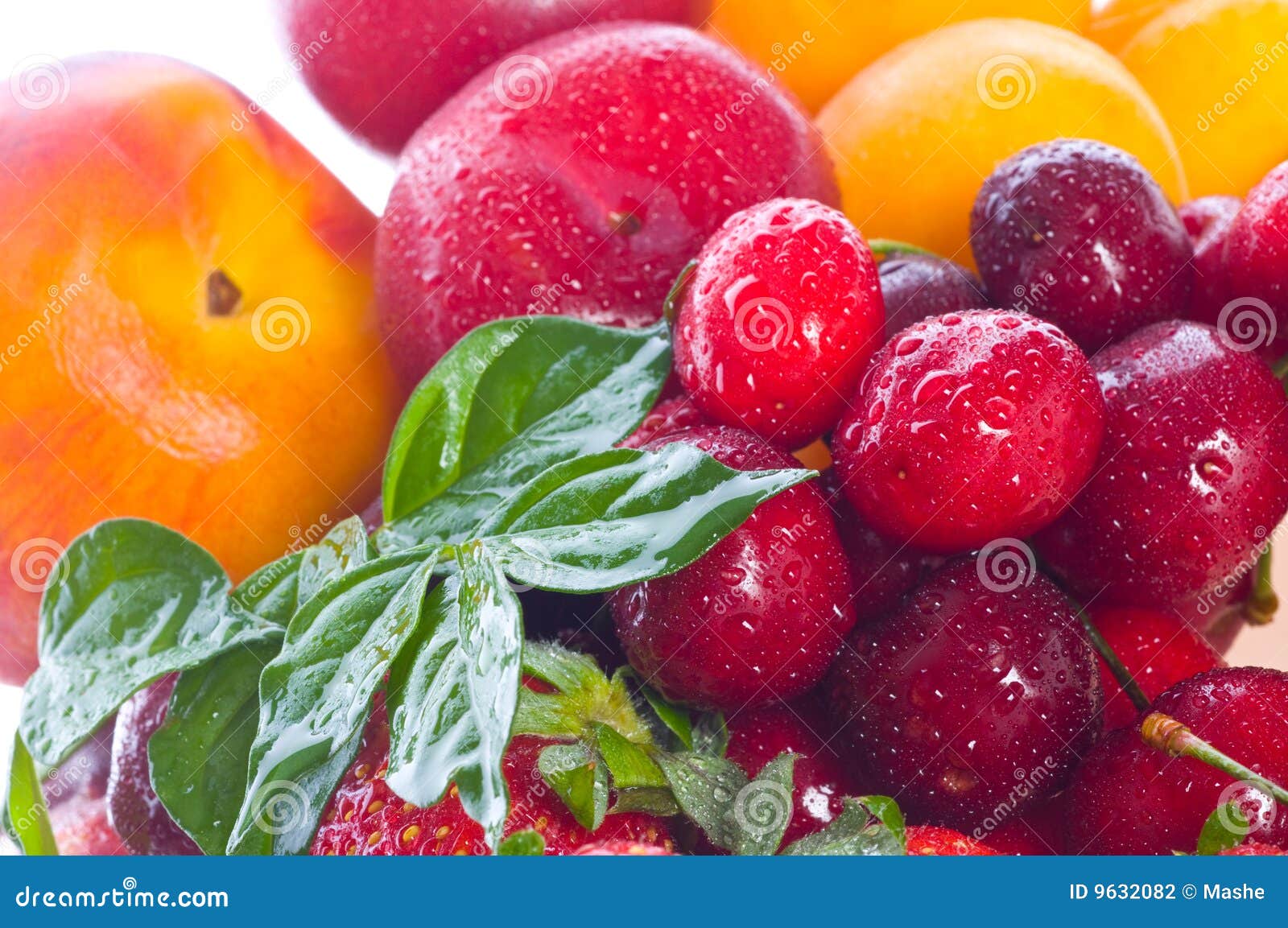 Vers bessen en fruit stock foto. Image of dieet, verlof - 9632082