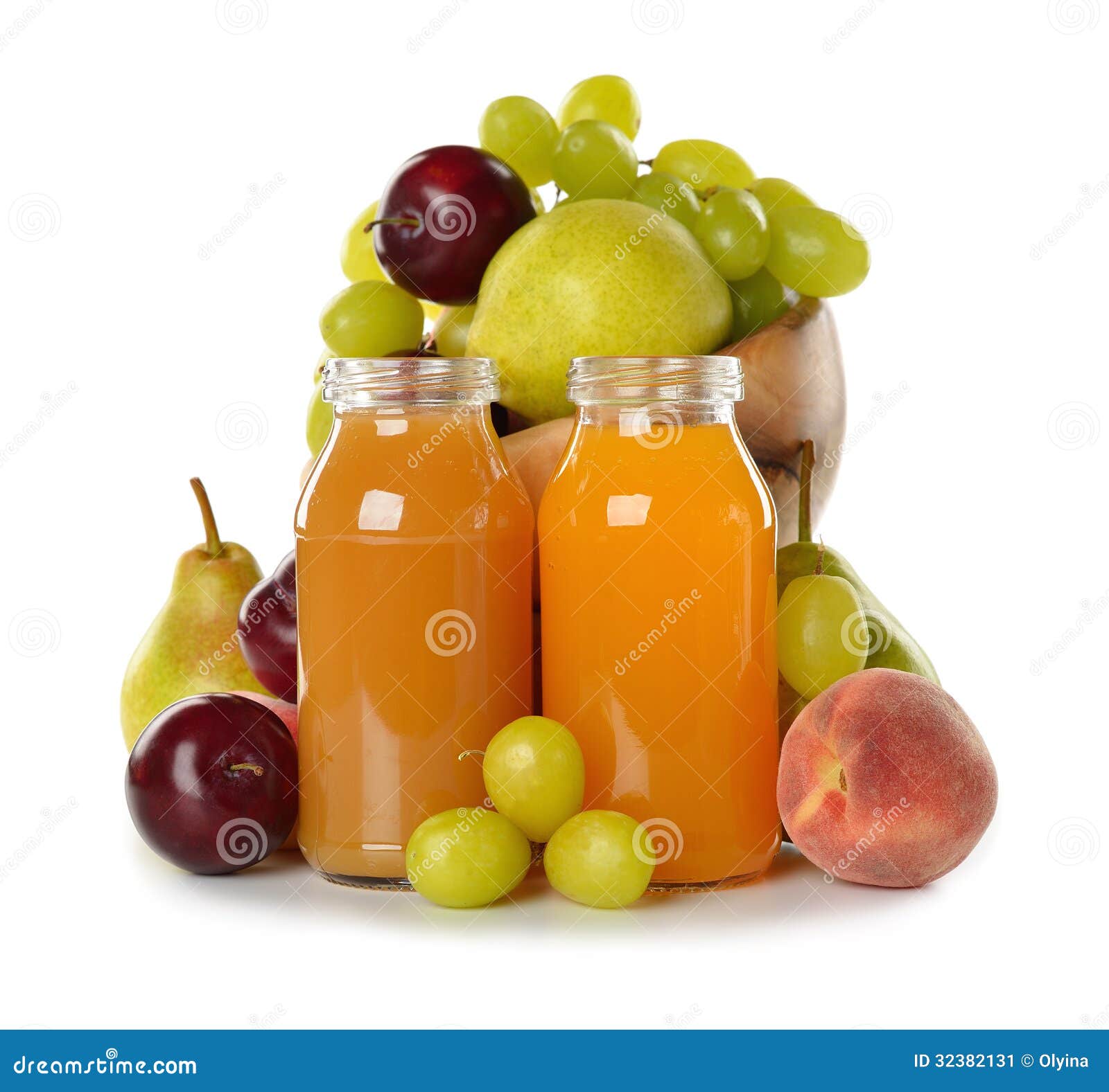 Vers sap en fruit stock afbeelding. Image of volledig - 32382131
