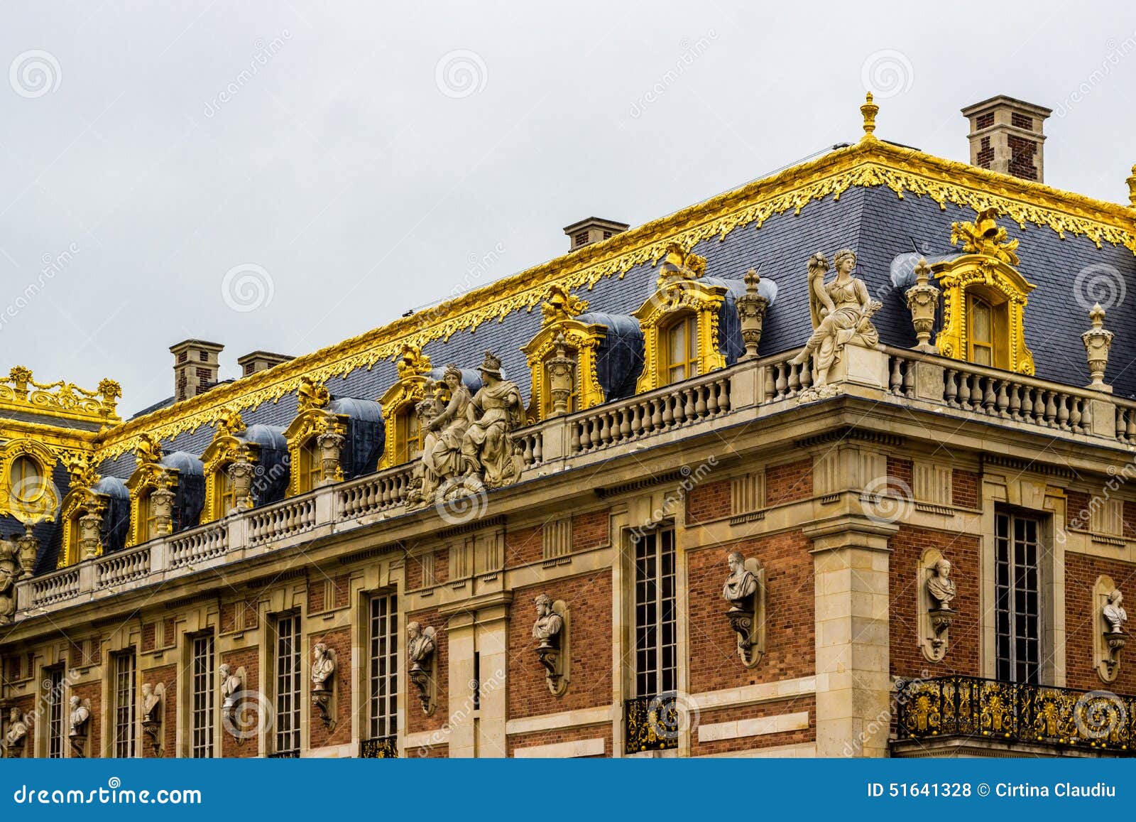 Versailles architecture stock photo. Image of louis, paris - 51641328