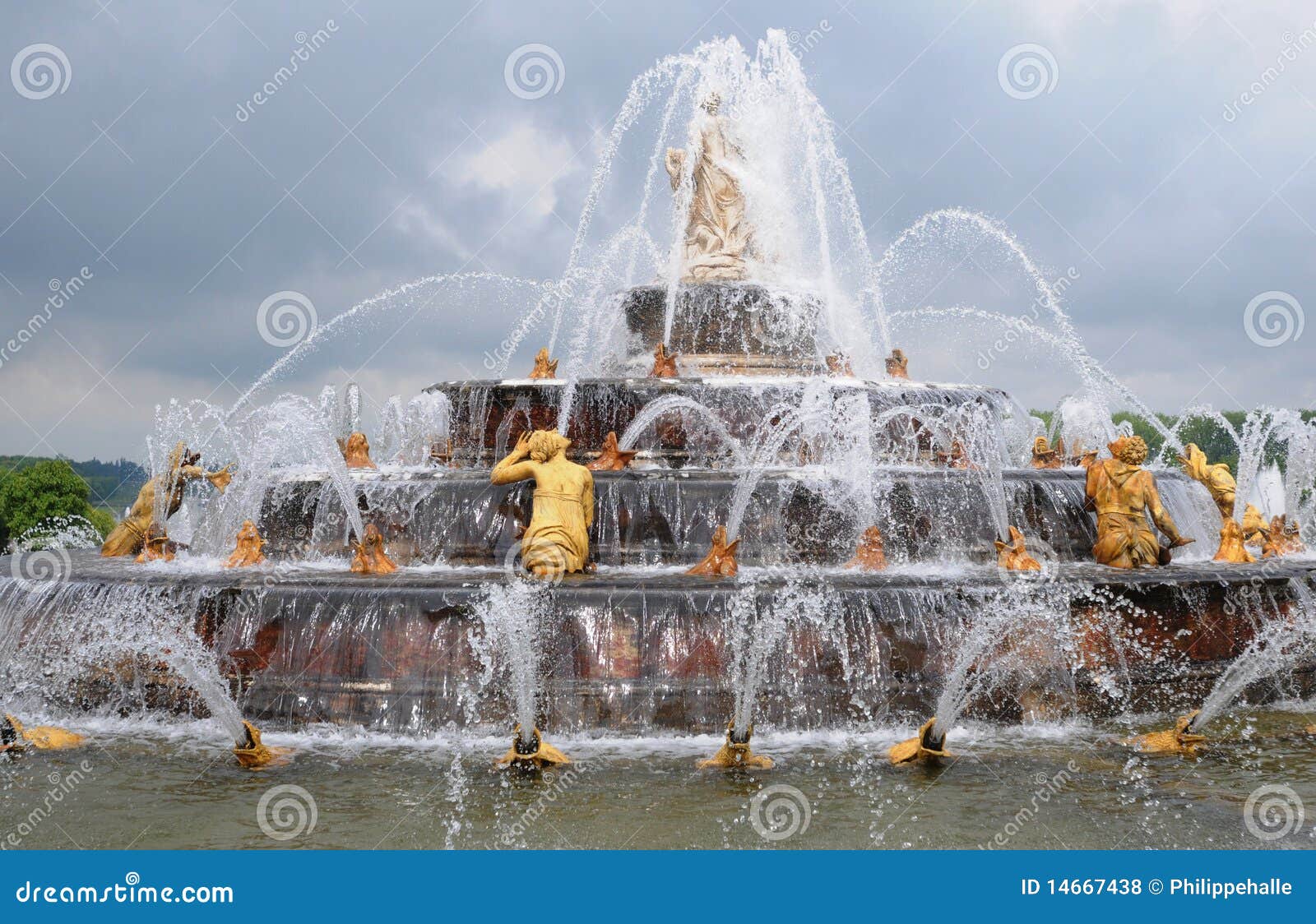 Versailles palace park stock photo. Image of historic - 14667438