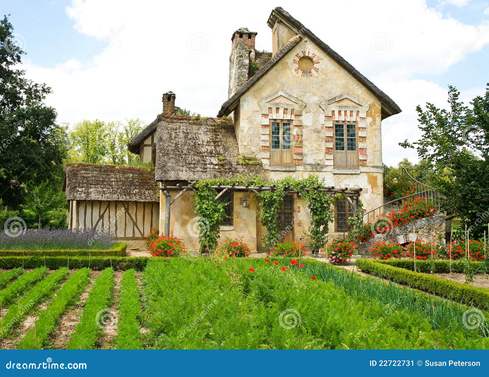 Versailles Queen s Hamlet stock image. Image of hamlet - 22722731