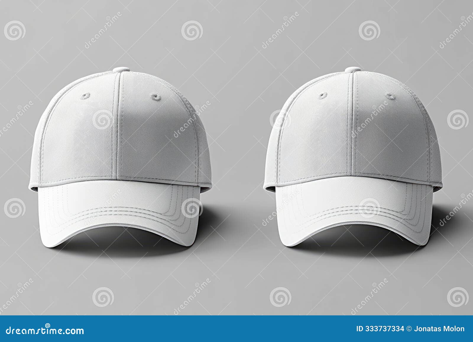 Versatile Baseball Cap Mockup Featuring Front and Back Angles for Stock ...