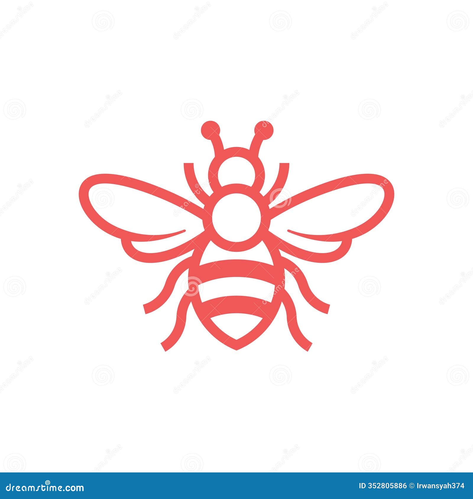 Versatile Bee Logos for Diverse Industries Stock Illustration ...