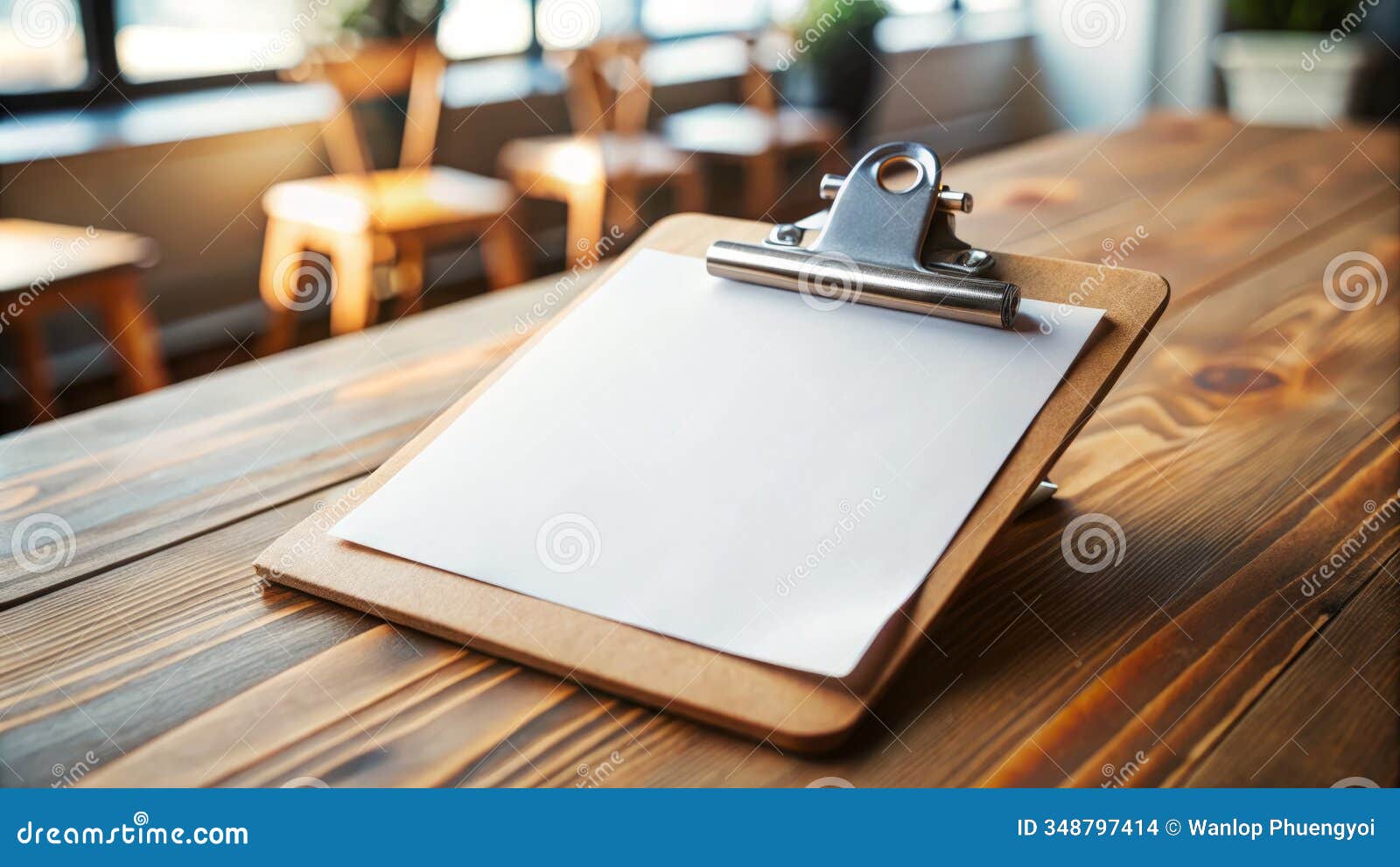 Blank Clipboard Ready for Your Ideas: Versatile Office and School Tool ...