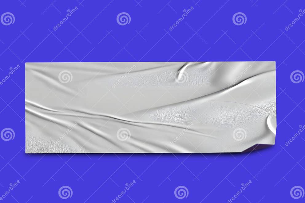 Blank Sticker Texture Design for Mockup Template Stock Illustration ...