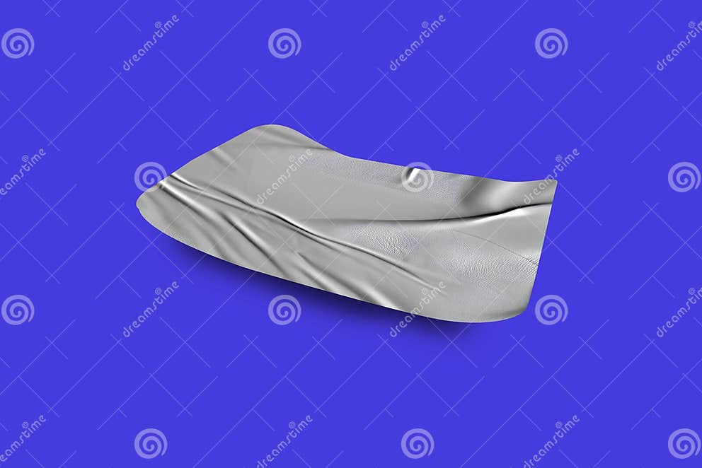 Blank Sticker Texture Design for Mockup Template Stock Illustration ...